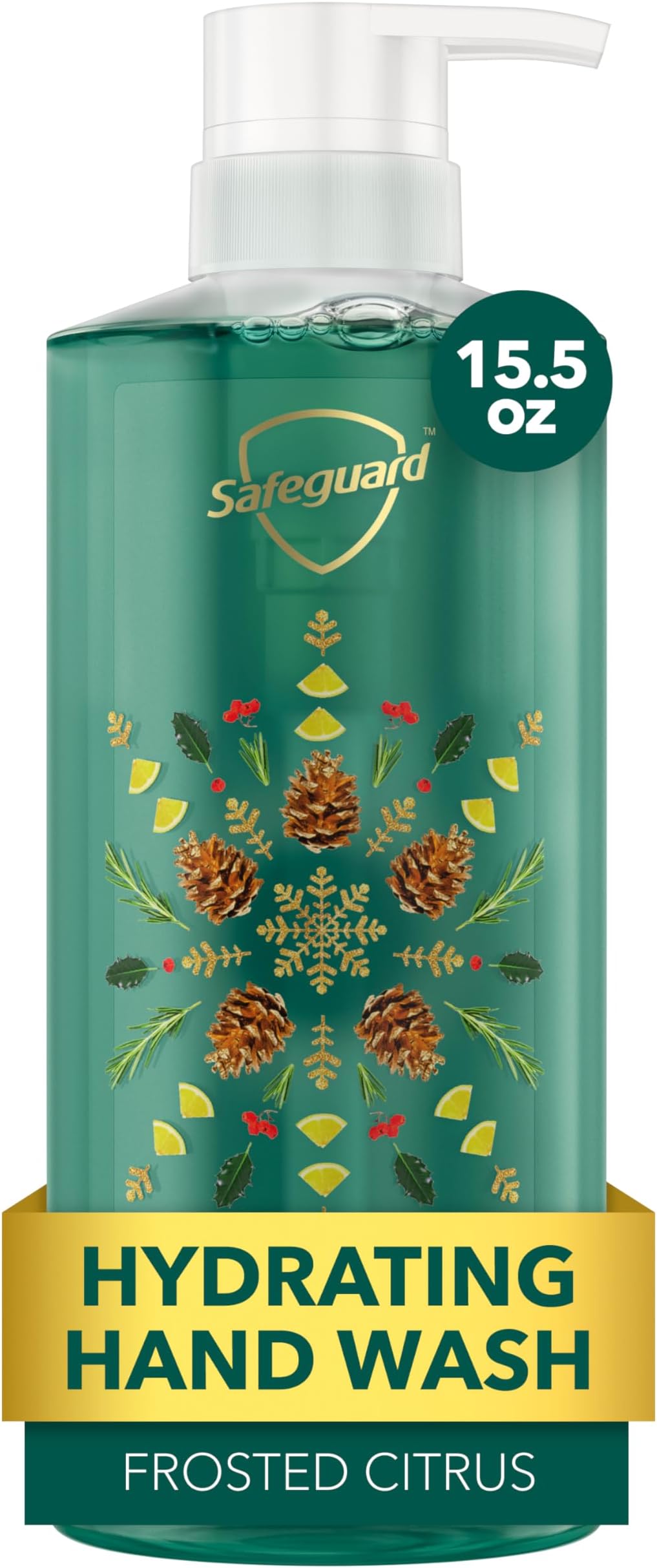 Amazon.com : Safeguard Hydrating Liquid Hand Soap, Frosted Citrus Scent ...