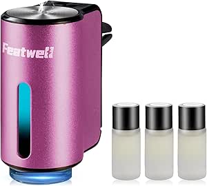 Amazon.com: Featwell Smart Car Air Freshener with 3 pcs Essential Oil ...