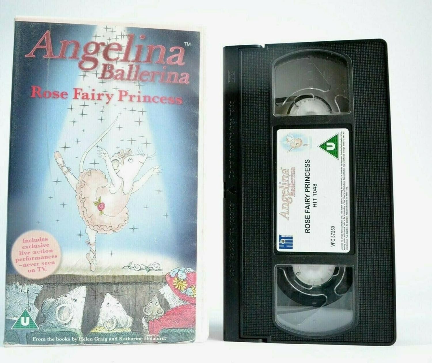 Amazon.com: Angelina Ballerina [VHS] : Finty Williams, Judi Dench, Jo ...