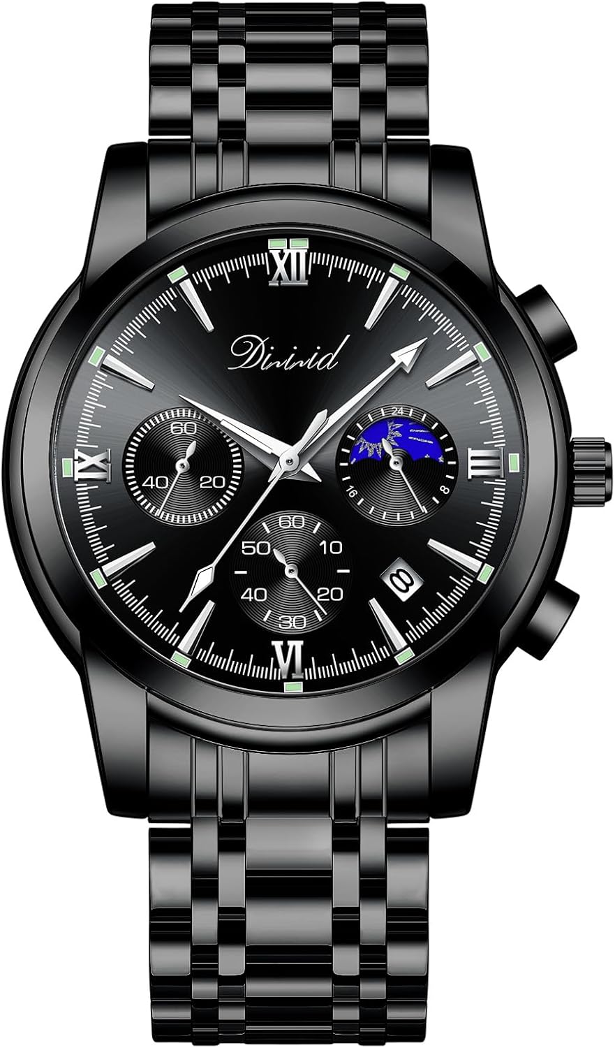 Amazon.com: DIZIZID Watches for Men, Business Mens Watches Chronograph ...