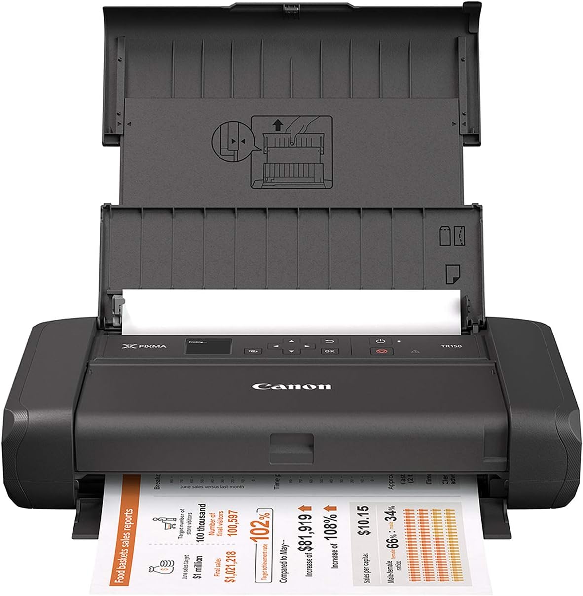 Amazon.com: HP OfficeJet H470 Mobile Printer : Office Products
