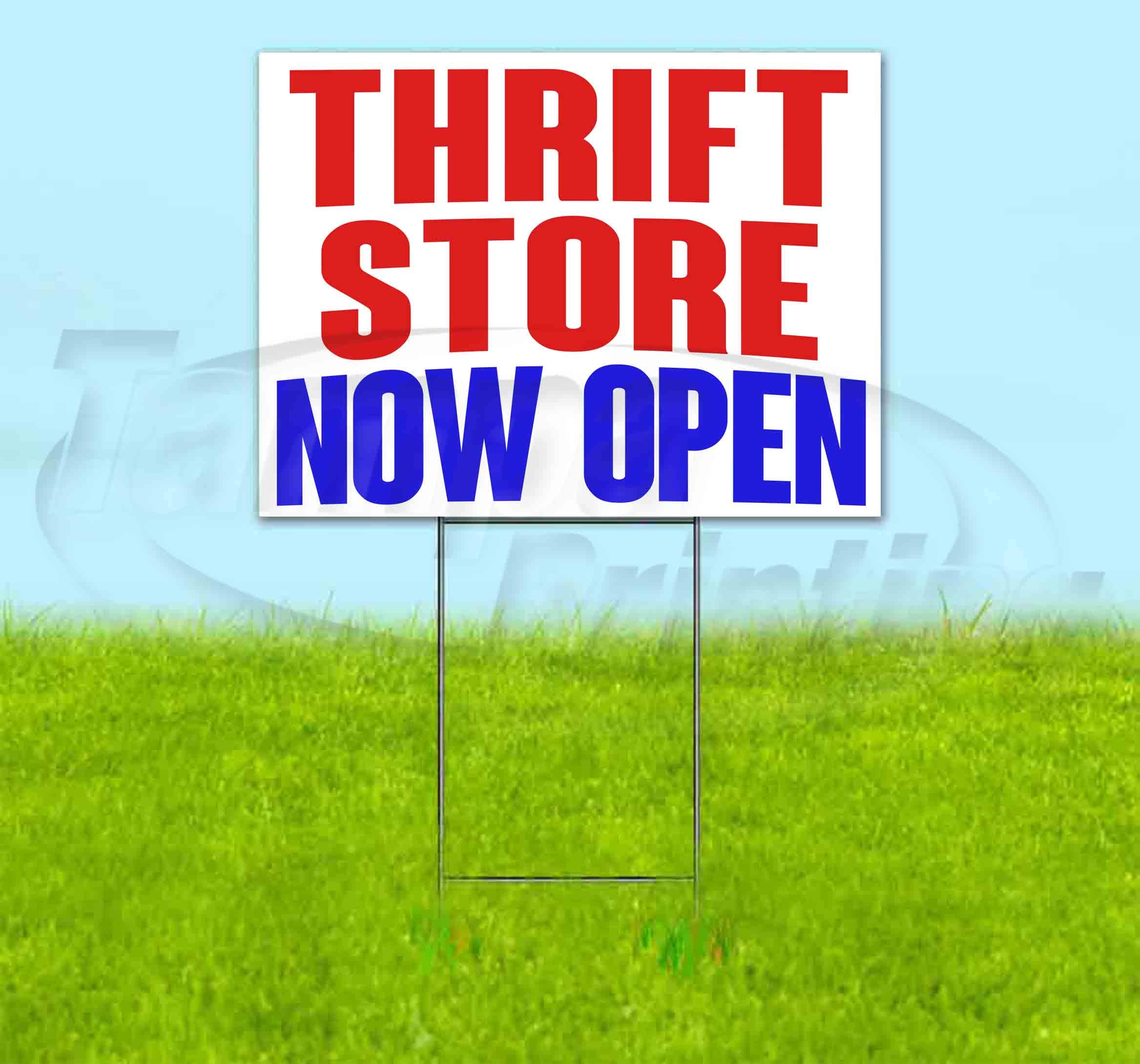 Thrift Store Advertizing Signs THRIFT WITH ME! | The Niche Shop