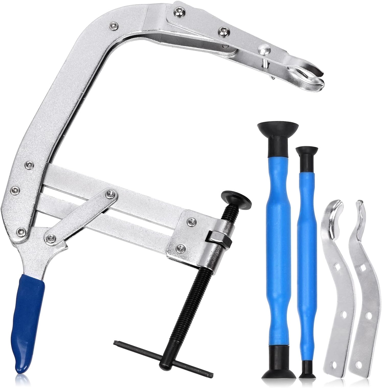 Amazon.com: Hilitchi 5Pcs 8 Inch Valve Spring Compressor Tool ...