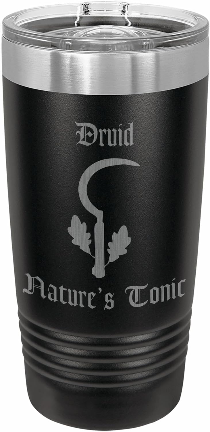 Amazon.com | PrecisionNC Engraving D&D Tumbler Druid Nature's Tonic ...