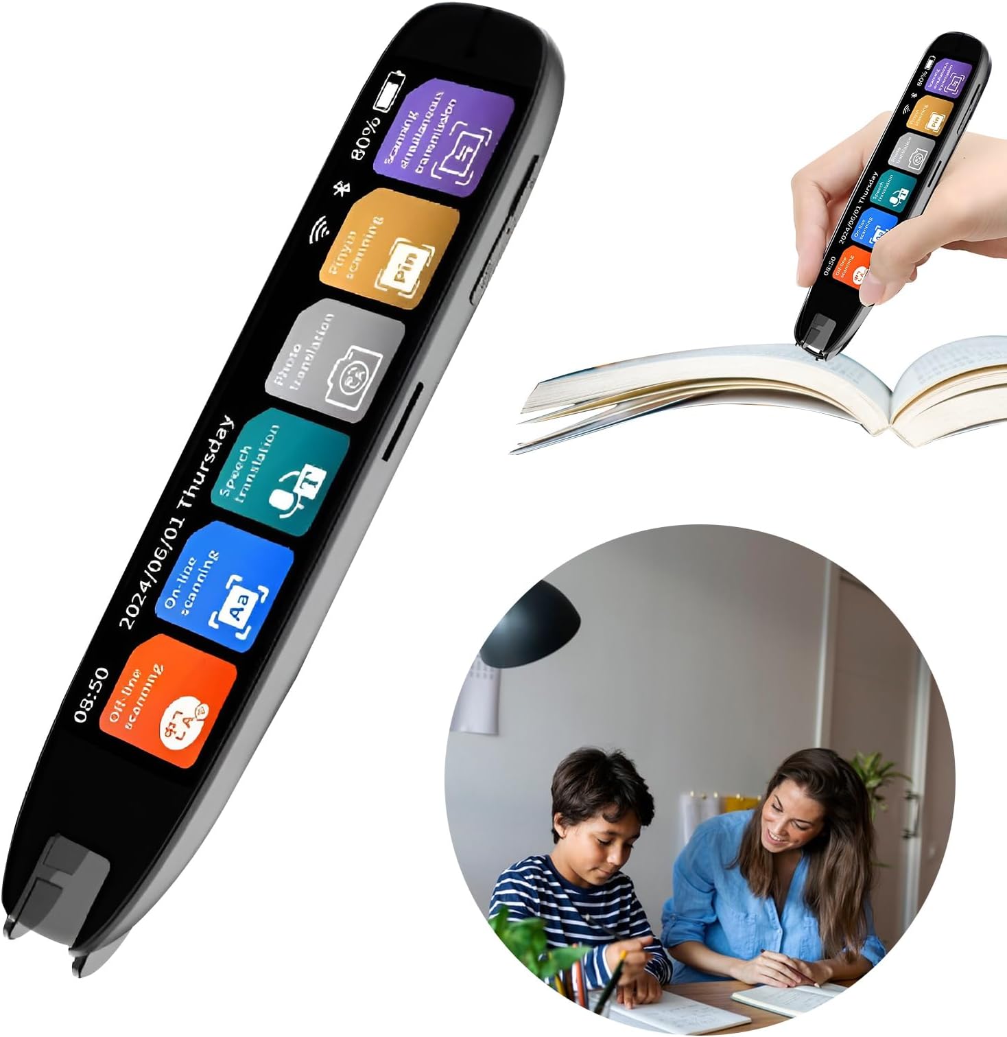 Gotrain Scan Translator Pen, Online 142 Language Scan Reader Pen ...