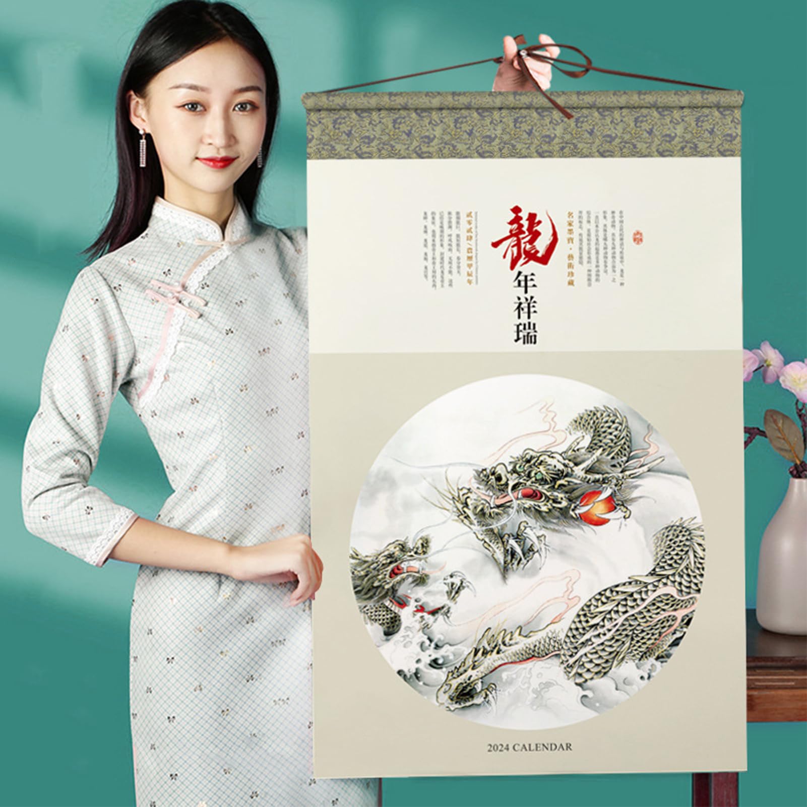Snapklik.com : 2024 Wall Calendars For Year Of The Dragon, Chinese ...