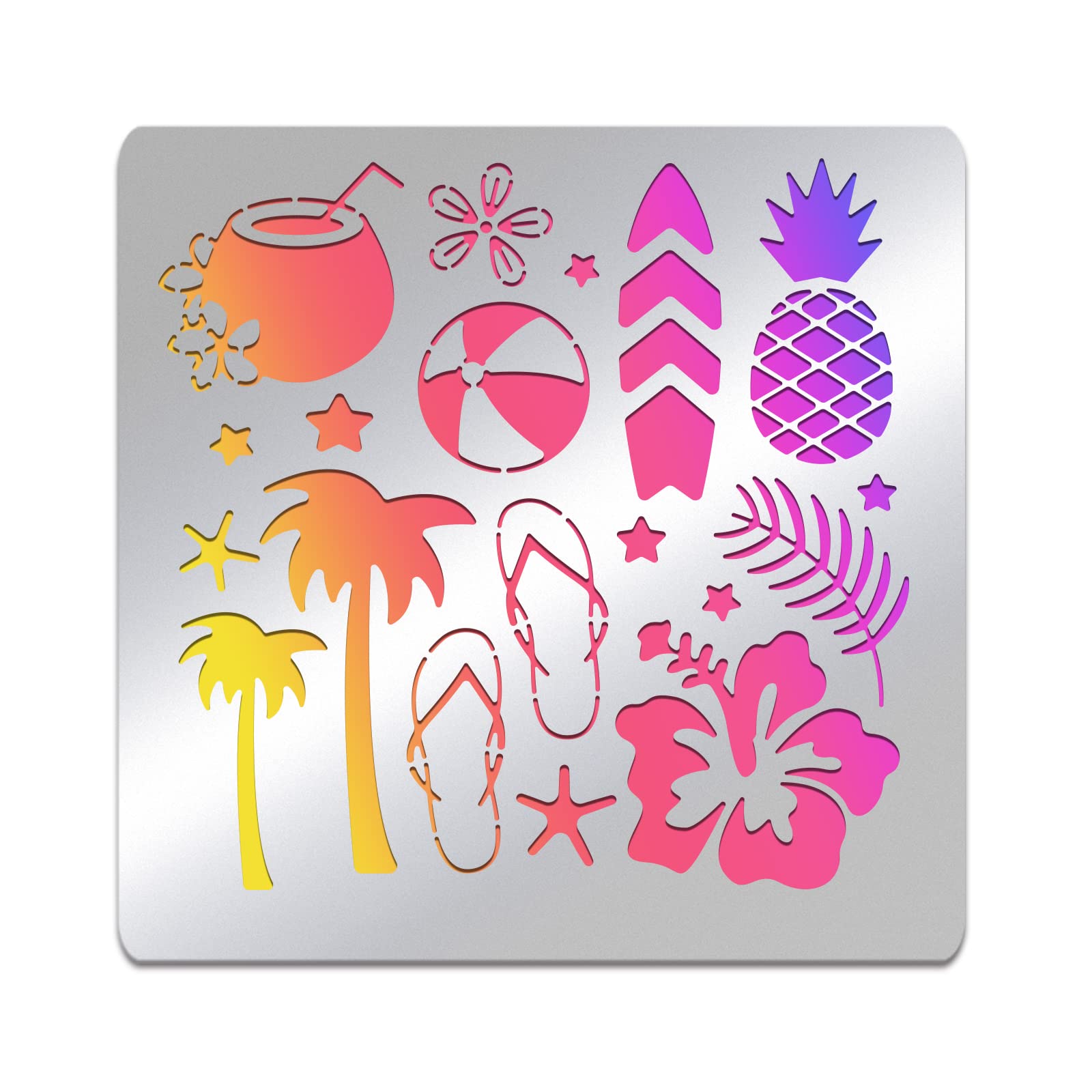 Beach Ball Stencils