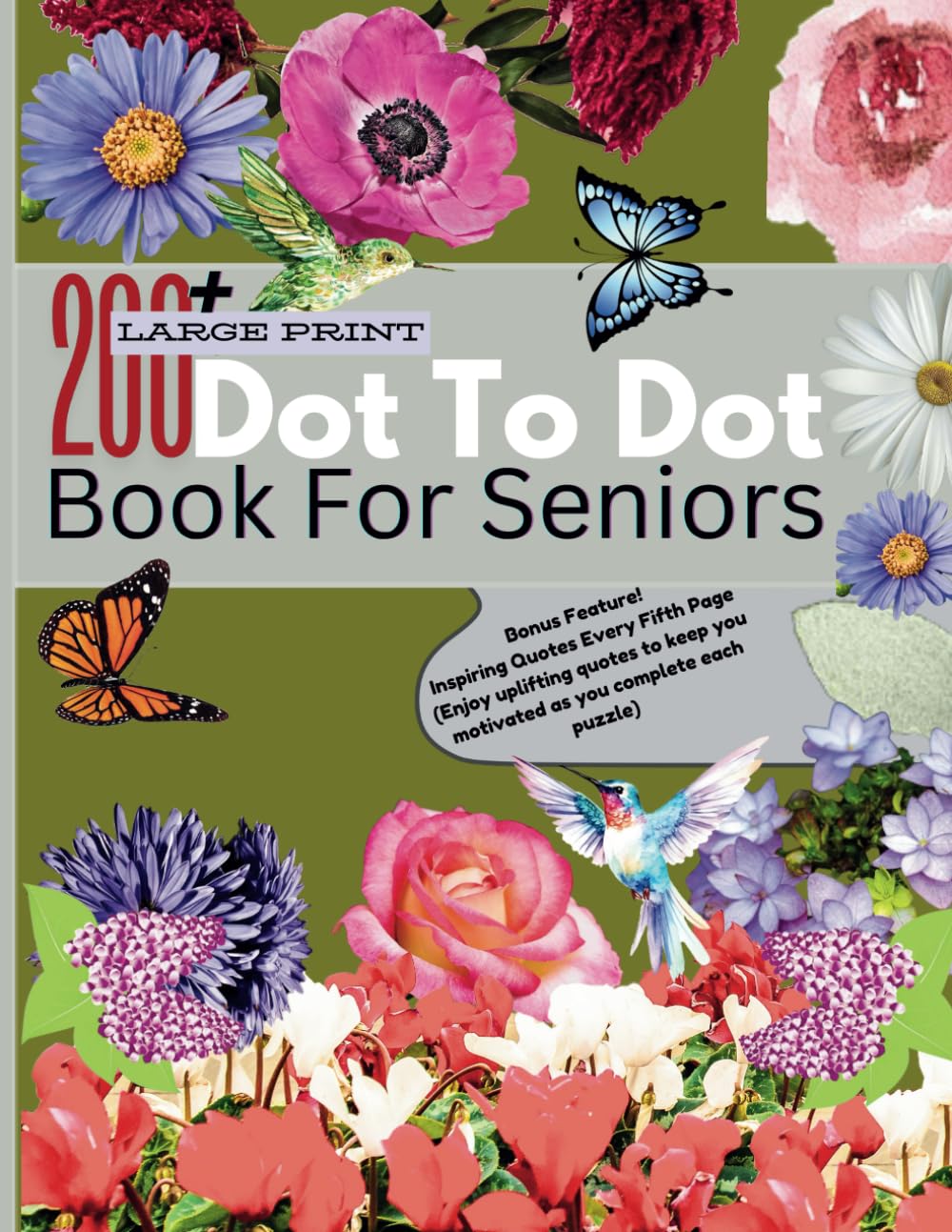 200+ Large Print Dot To Dot Book for Senior: Easy and Engaging ...