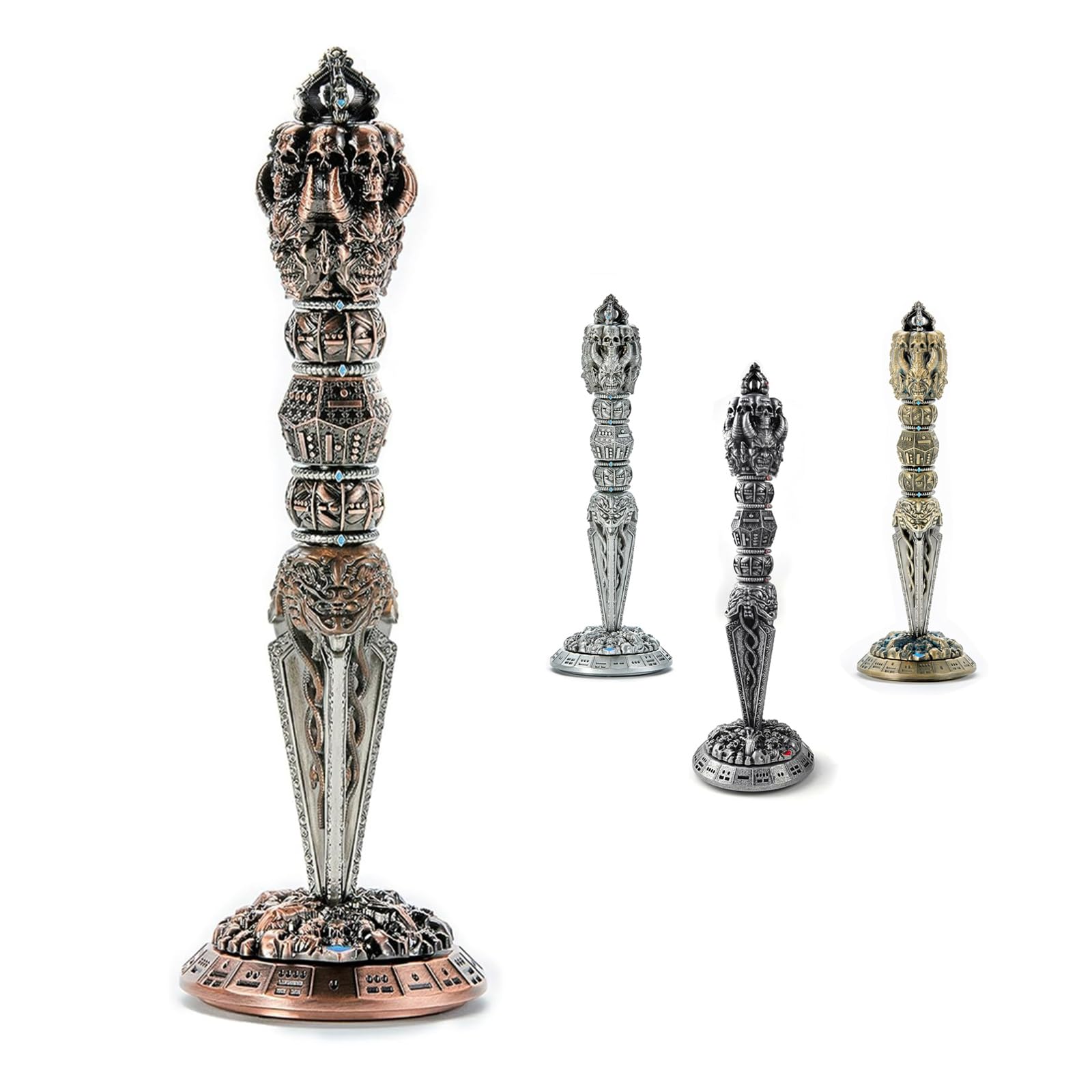 Amazon.com: Unique Dice Wand Dice Spinner Metal Dice Set Spinner DND ...