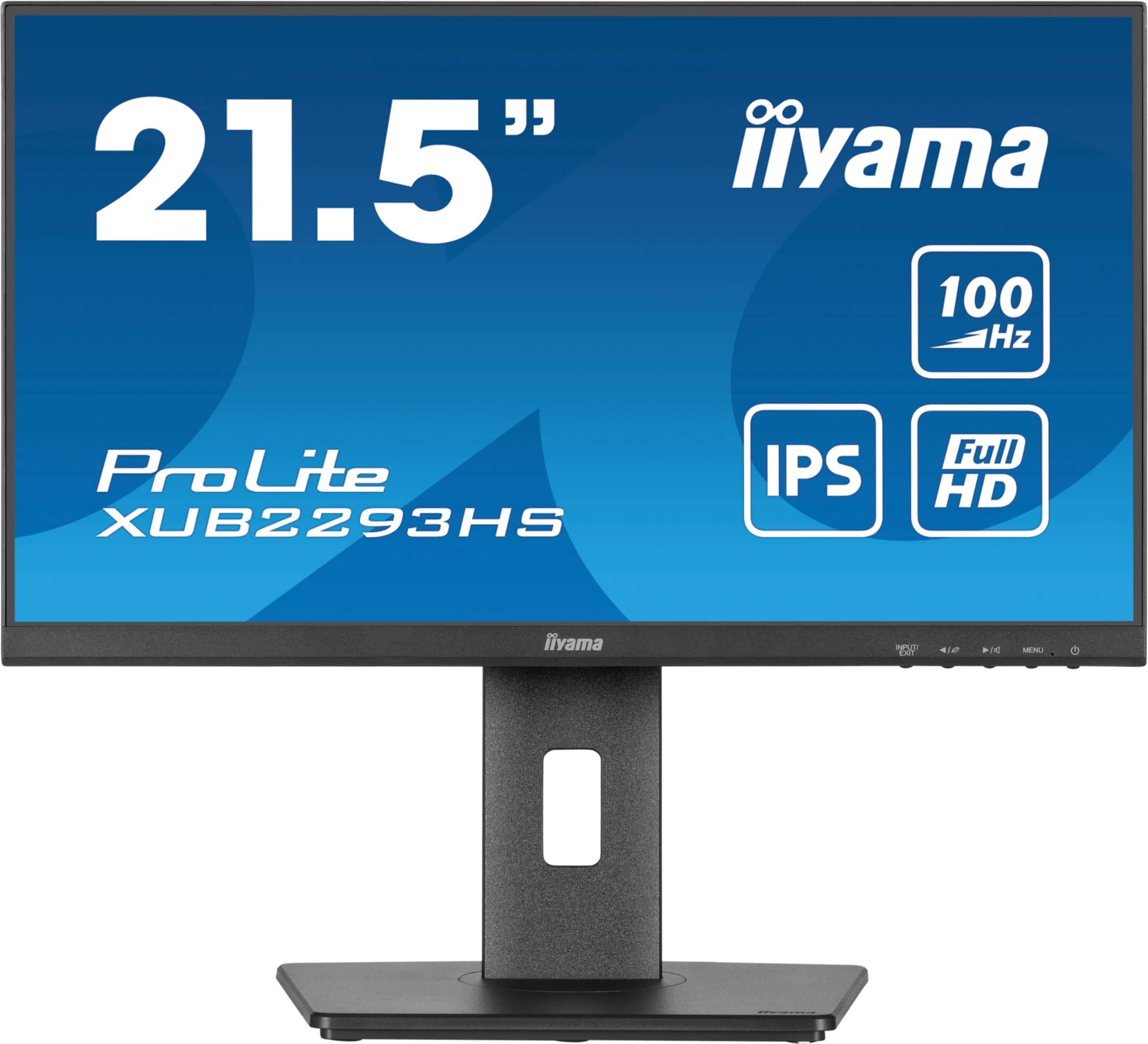 iiyama ProLite XUB2293HSU-B7 : Amazon.co.uk: Computers & Accessories