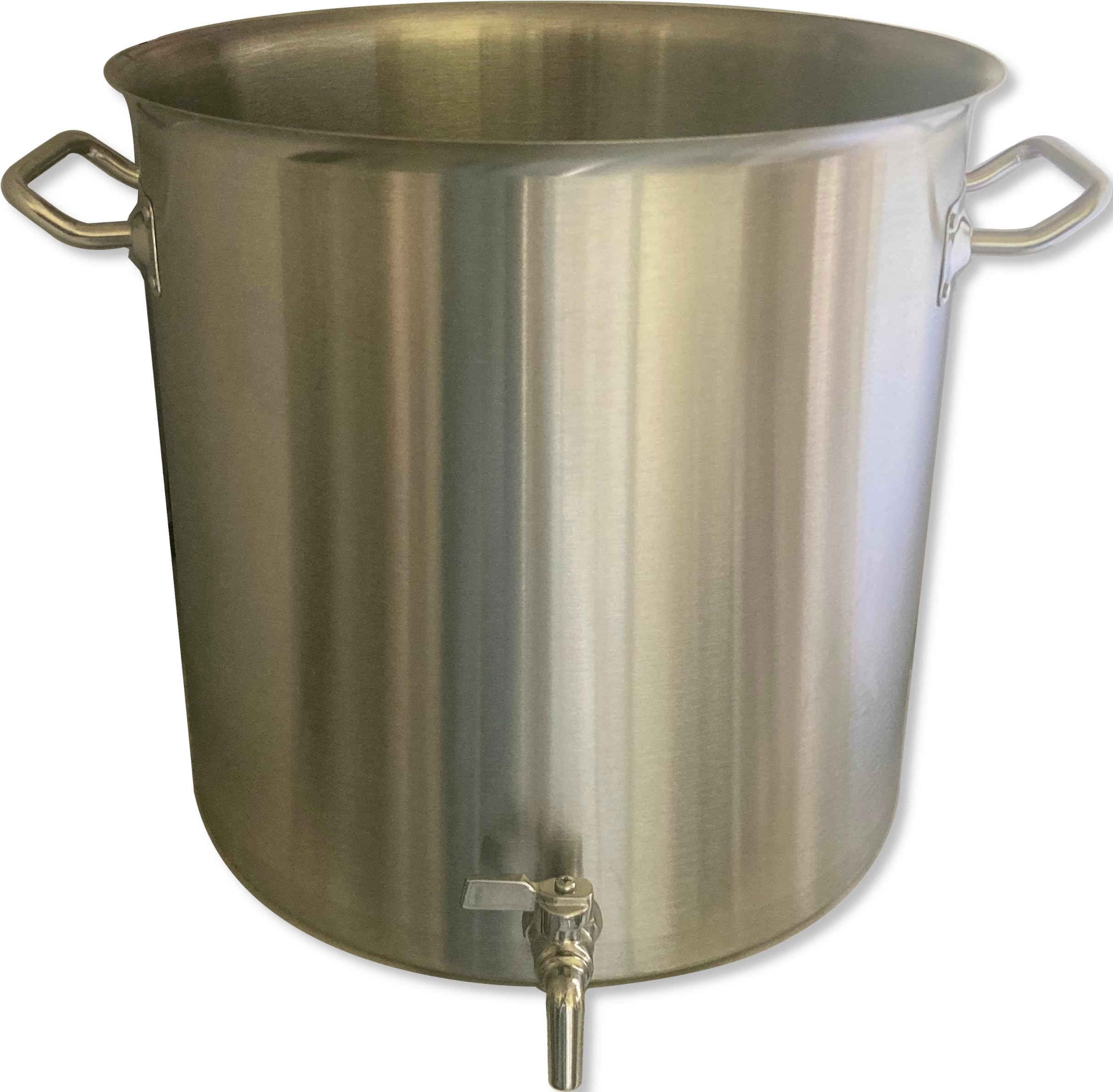 Amazon.com: KIR Equipment 8.75 Gallons Stainless Steel Brewing Stock ...