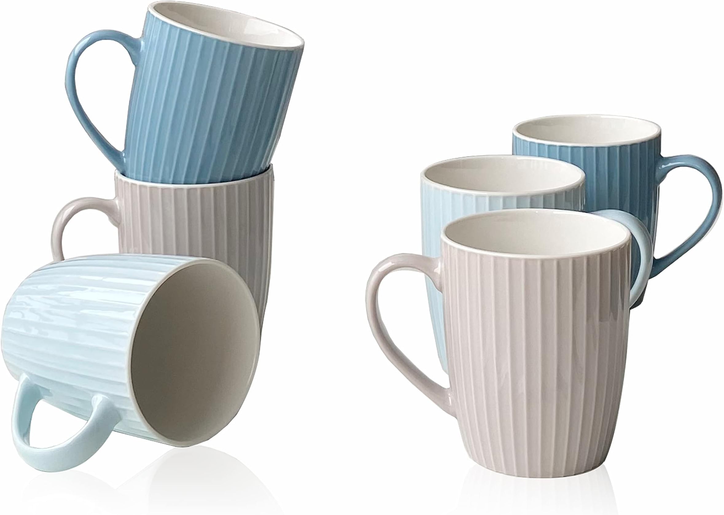 Amazon.com: Sweese 604.002 Porcelain Mugs for Coffee, Tea, Cocoa, 15 ...