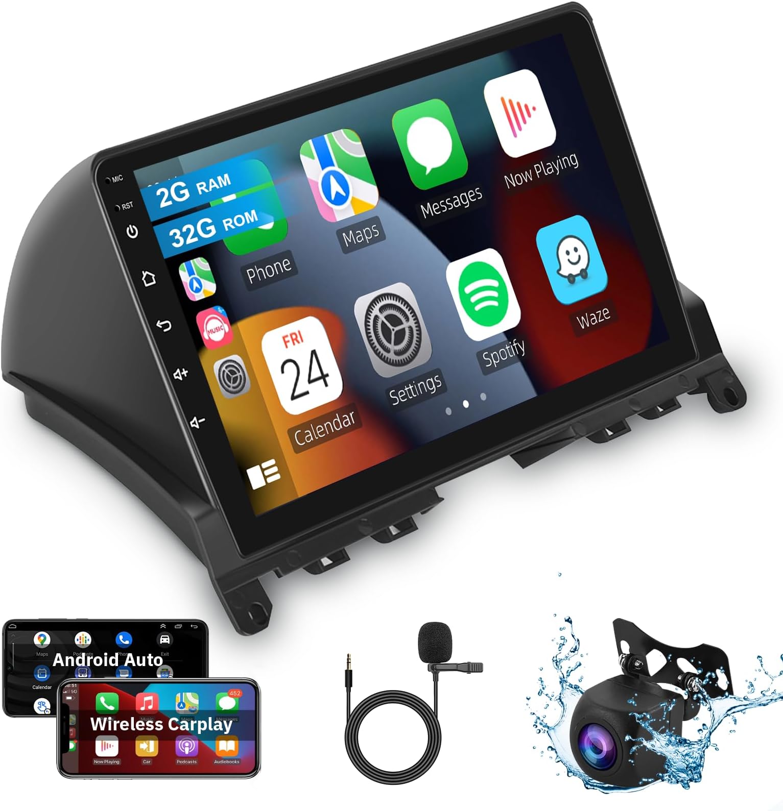 Amazon.com: Android Car Stereo for Mercedes Benz C Class W204 S204 2006 ...