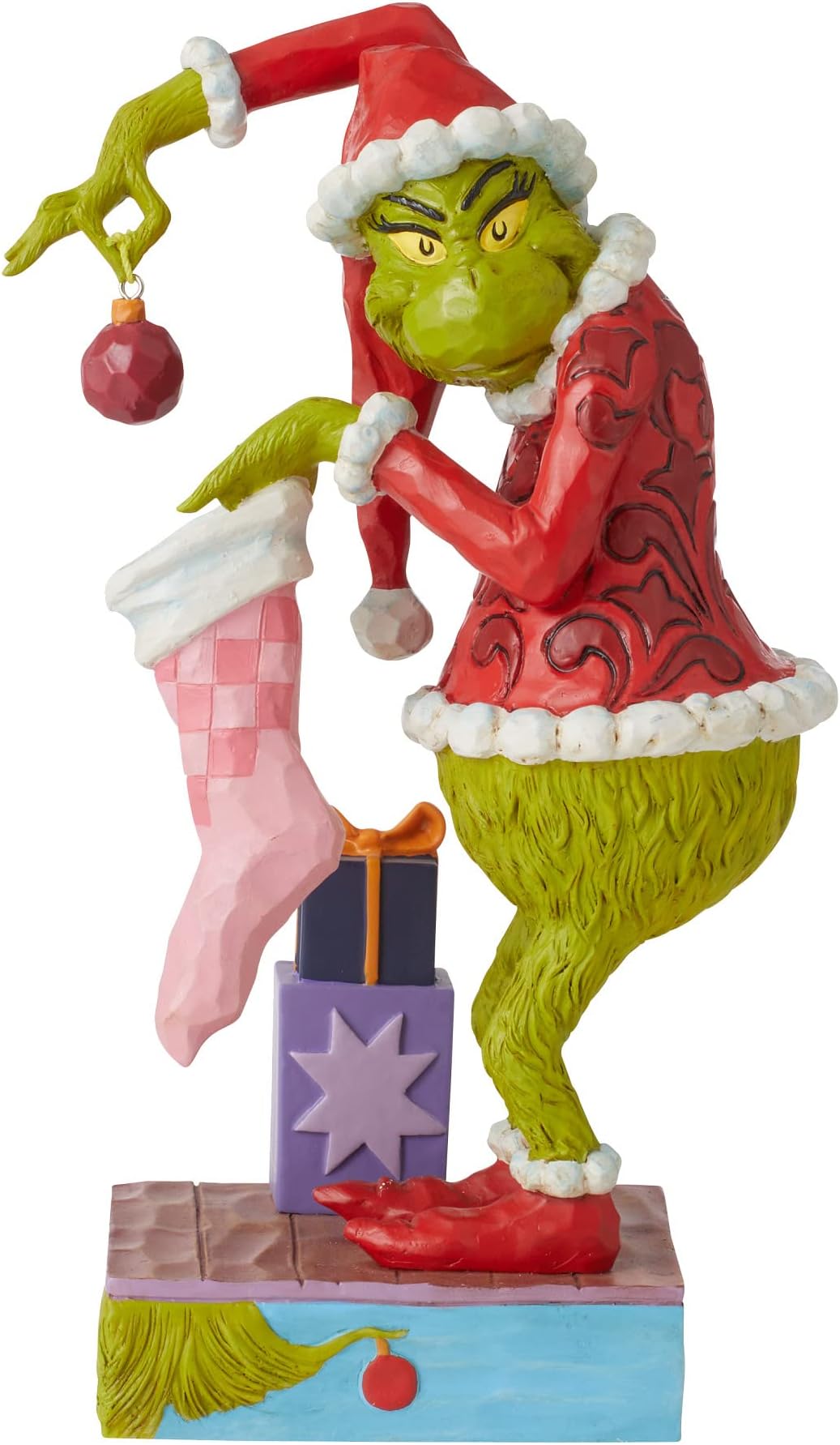 Amazon.com: Department 56 Dr. Seuss The Grinch by Possible Dream Beware ...