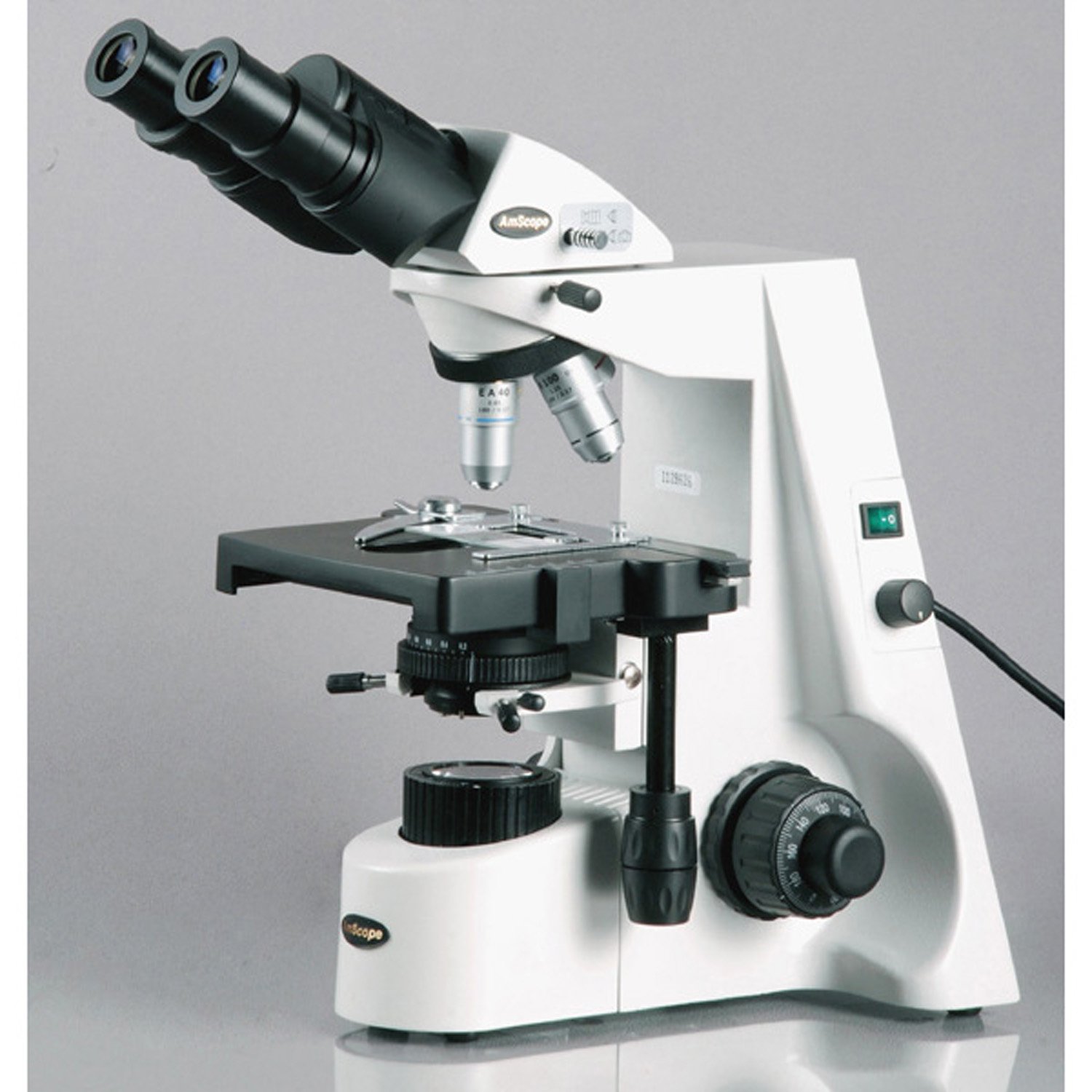 Buy AmScope B690B Siedentopf Binocular Compound Microscope, 40X-2000X ...