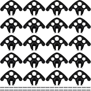 Amazon.com : Pangda 20 Pcs Snow Guards for Metal Roofs Plastic Roof Ice ...