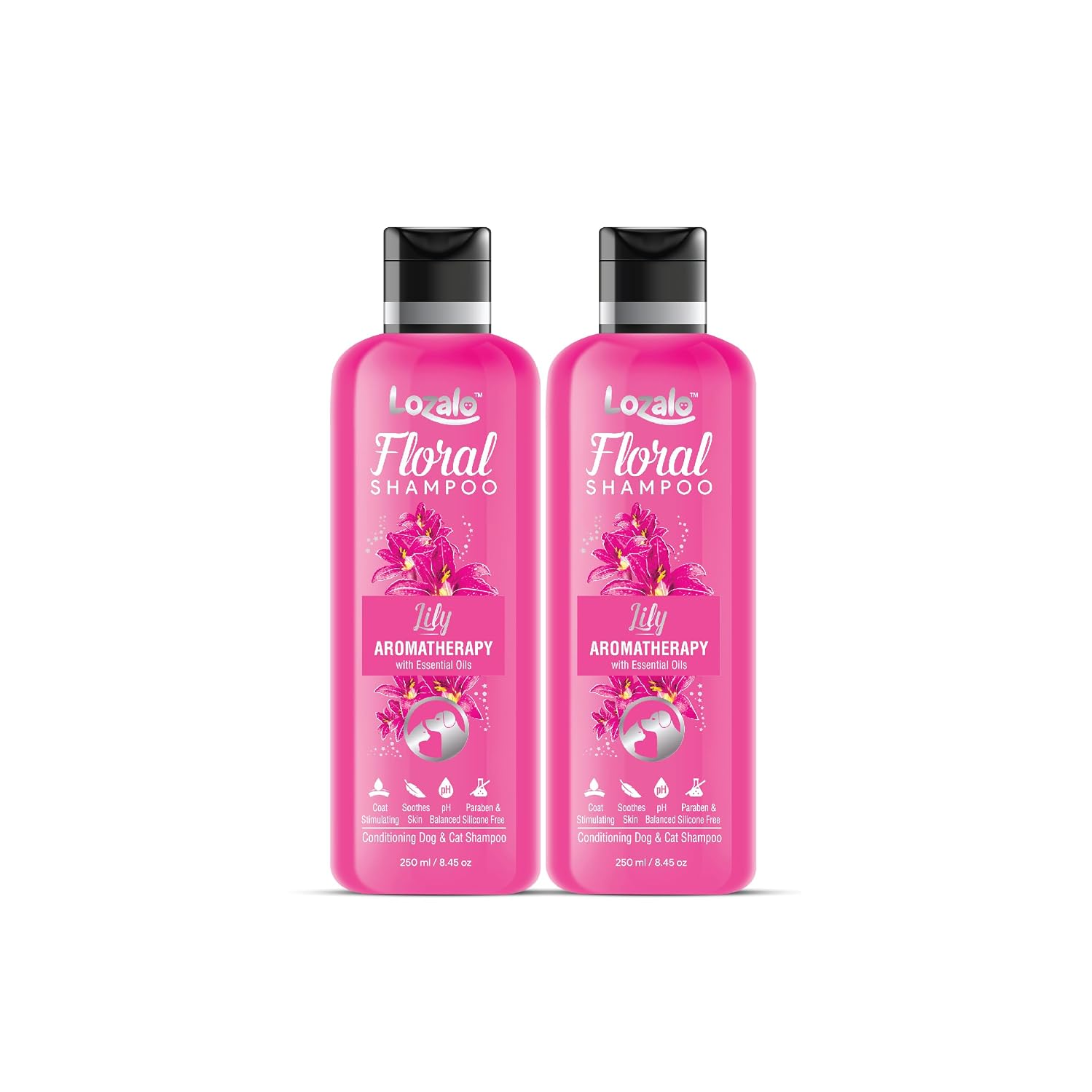 Lozalo Floral Aromatherapy Pet Conditioning Shampoo -1 Litre, Combo ...