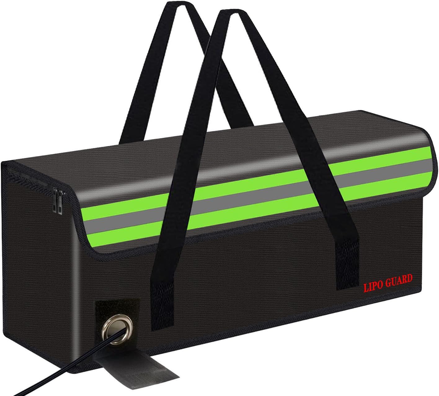 Amazon.com: 17.7"x3.94"x7.9" Ebike Battery Safe Bag Fireproof Charging ...