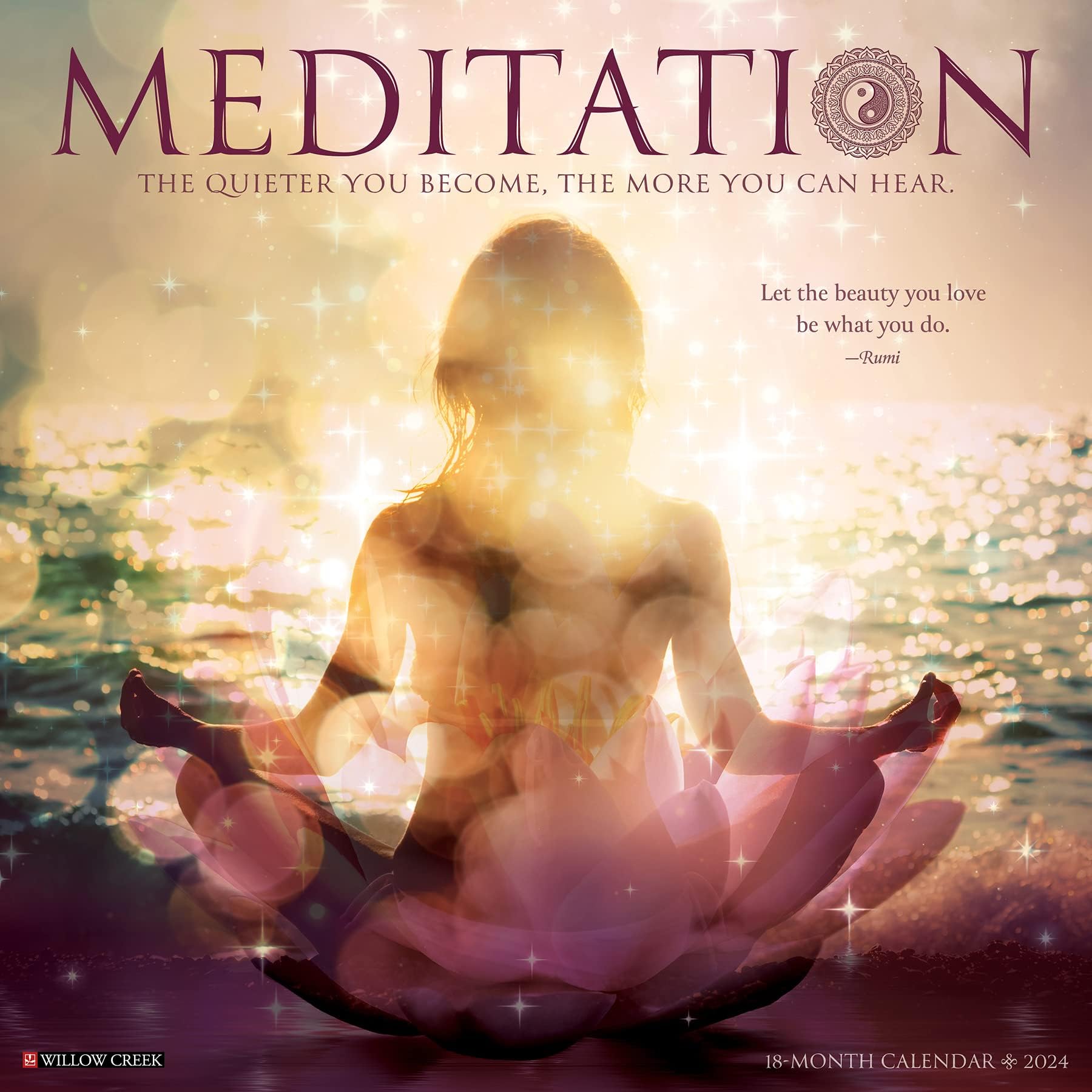 Amazon.com: Meditation 2024 Calendar : Willow Creek Press: Office Products