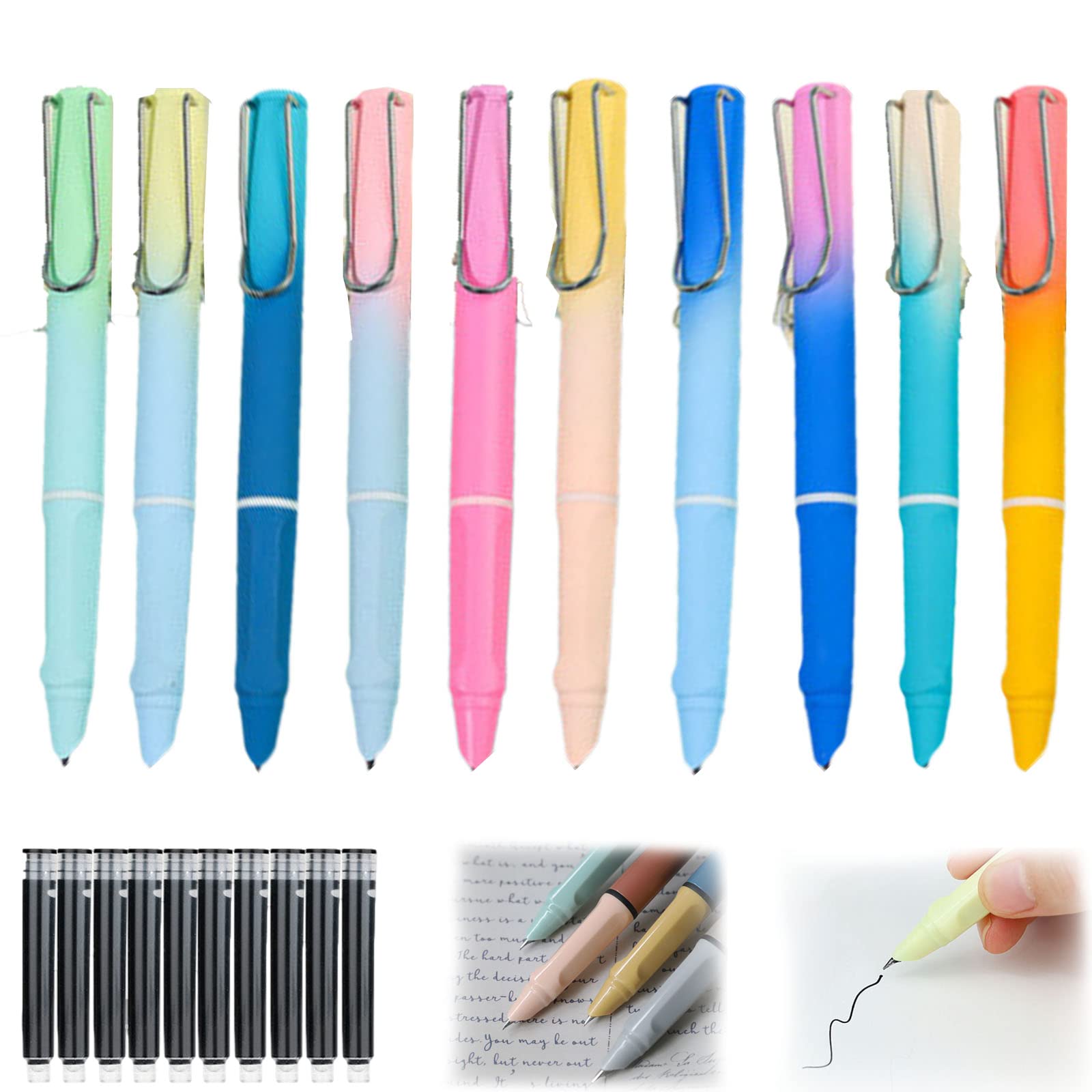 Buy RJDJ Retractable Fountain Pen, Retractable Fountain Pens For ...