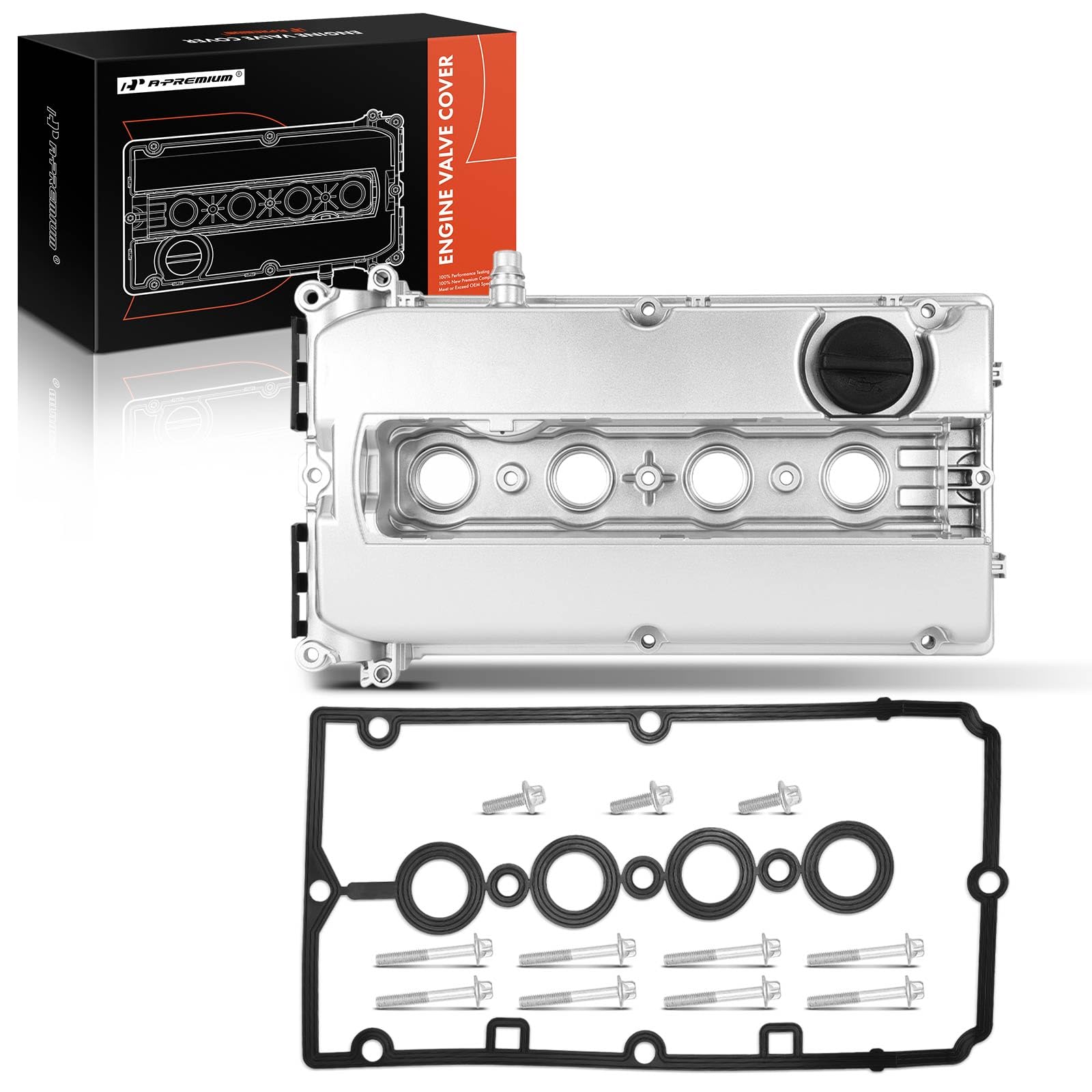 Amazon.com: A-Premium Upgraded Aluminum Engine Valve Cover Kit ...