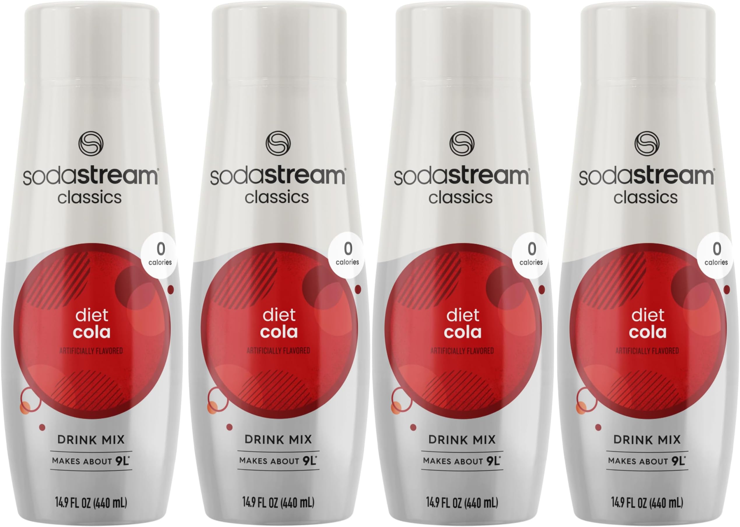 Amazon.com : SodaStream Diet Cola, 14.9 Fl Oz, Pack of 4 (Packaging May ...