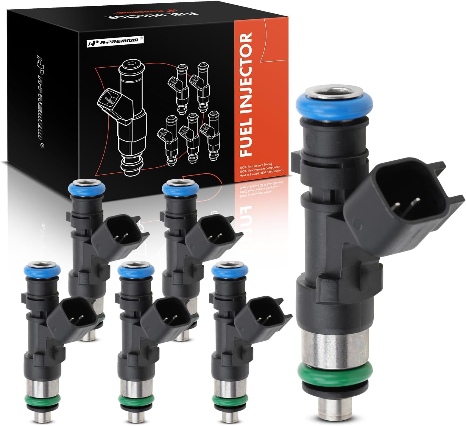 Amazon.com: A-Premium 6Pcs 0280158028 Fuel Injectors Compatible with ...