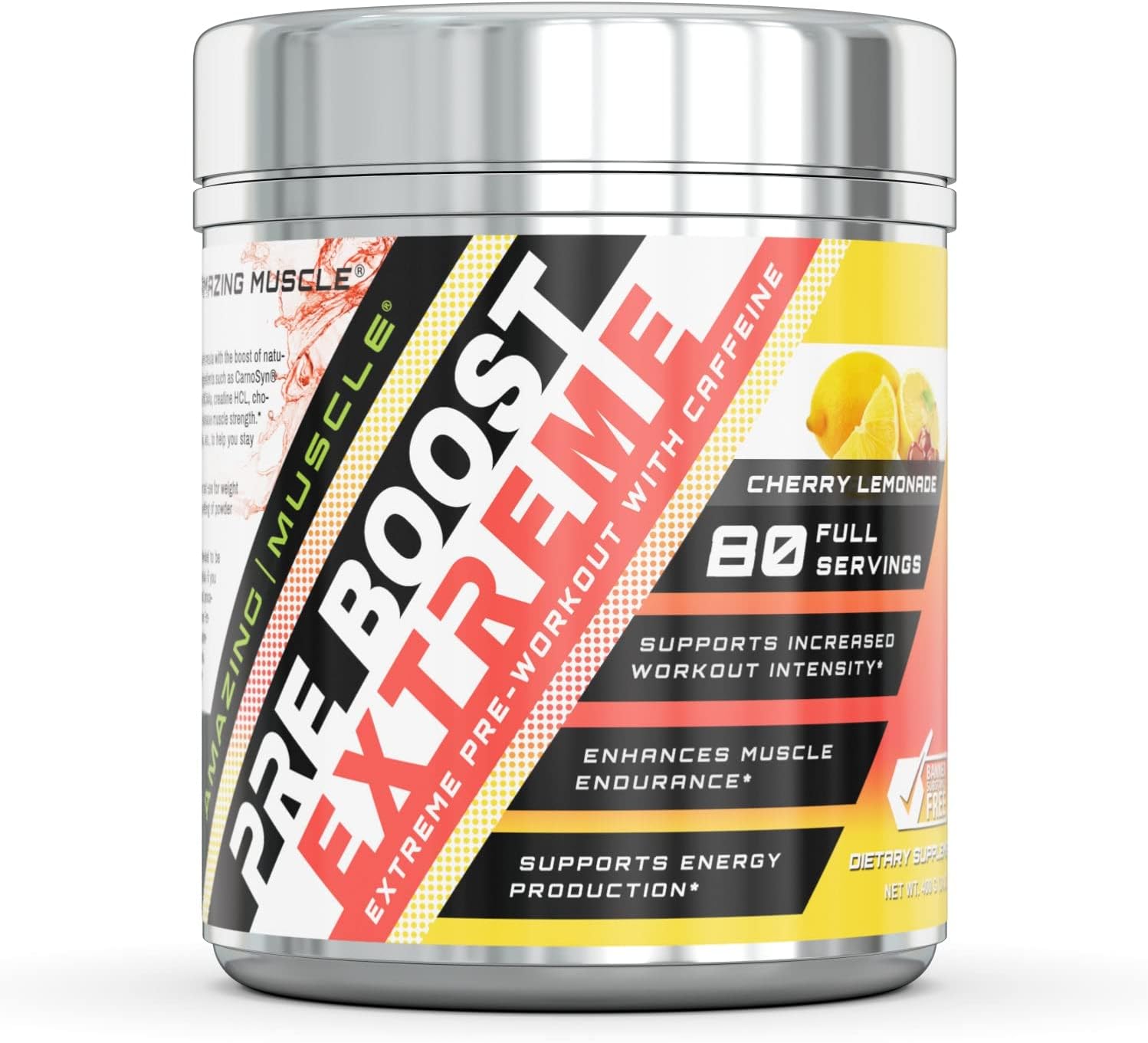 Amazon.com: Amazing Muscle Pre Boost Extreme - Pre-Workout Formula with ...