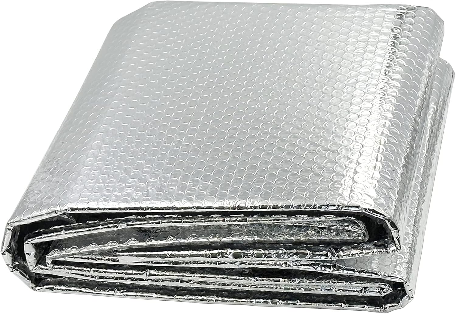 Bubble Foil Insulation, 48in x 10Ft Winter Window Insulation, Aluminum ...