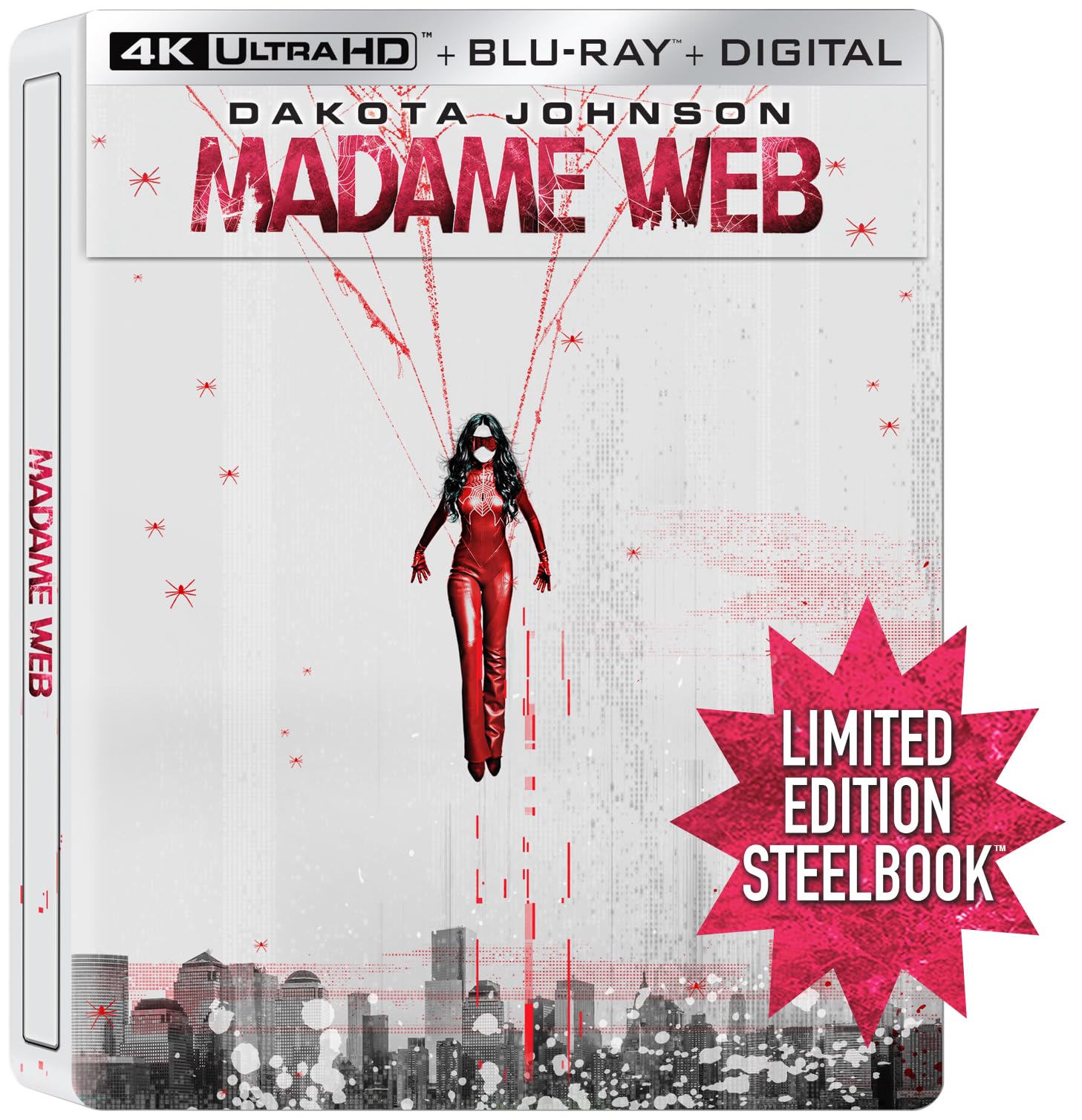 Amazon.com: Madame Web [4K UHD] : Dakota Johnson, Sydney Sweeney, Isabela Merced, Celeste O ...