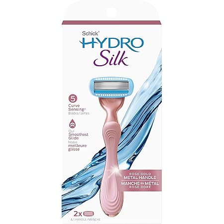 Amazon.com: Schick Hydro Silk Sensitive Skin Razor for Women with 2 ...