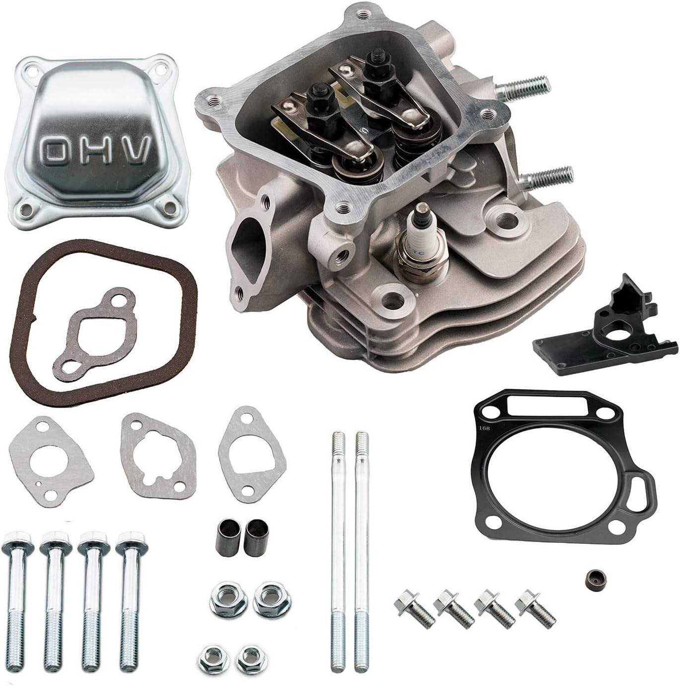 Amazon.com: HZ Assembled Cylinder Head Kit Compatible with Honda GX200 ...