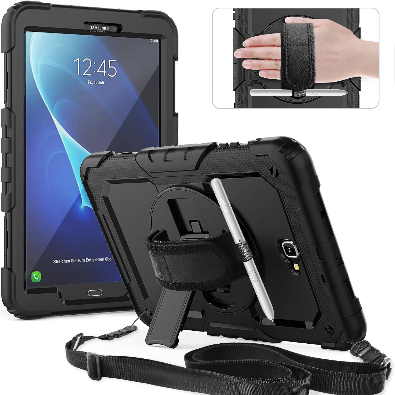 Amazon.com: Rantice Samsung Galaxy Tab Active5/Active 3 8.0 Case, with ...