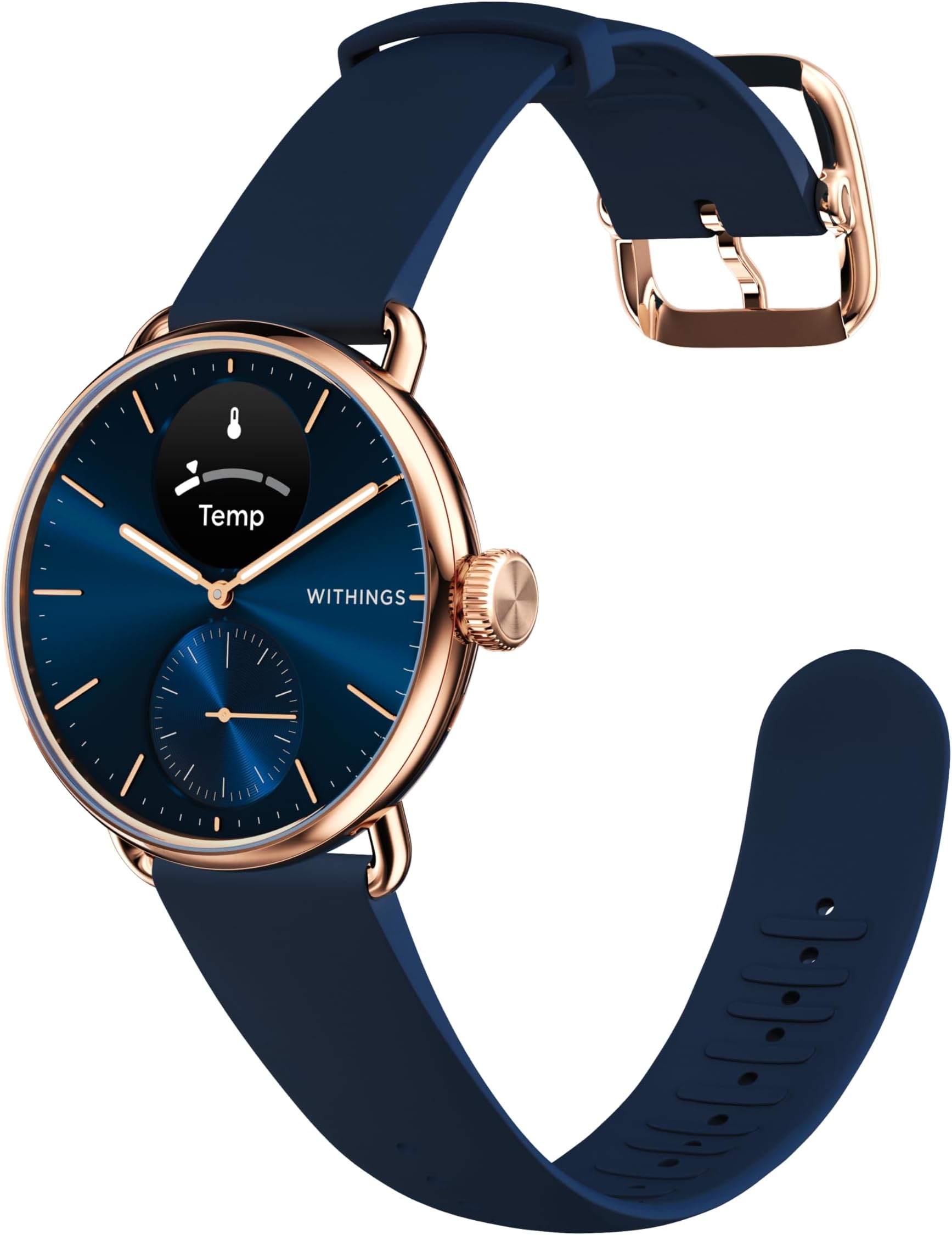 Amazon.com : Withings ScanWatch 2 - Hybrid Smart Watch, Heart Rate ...