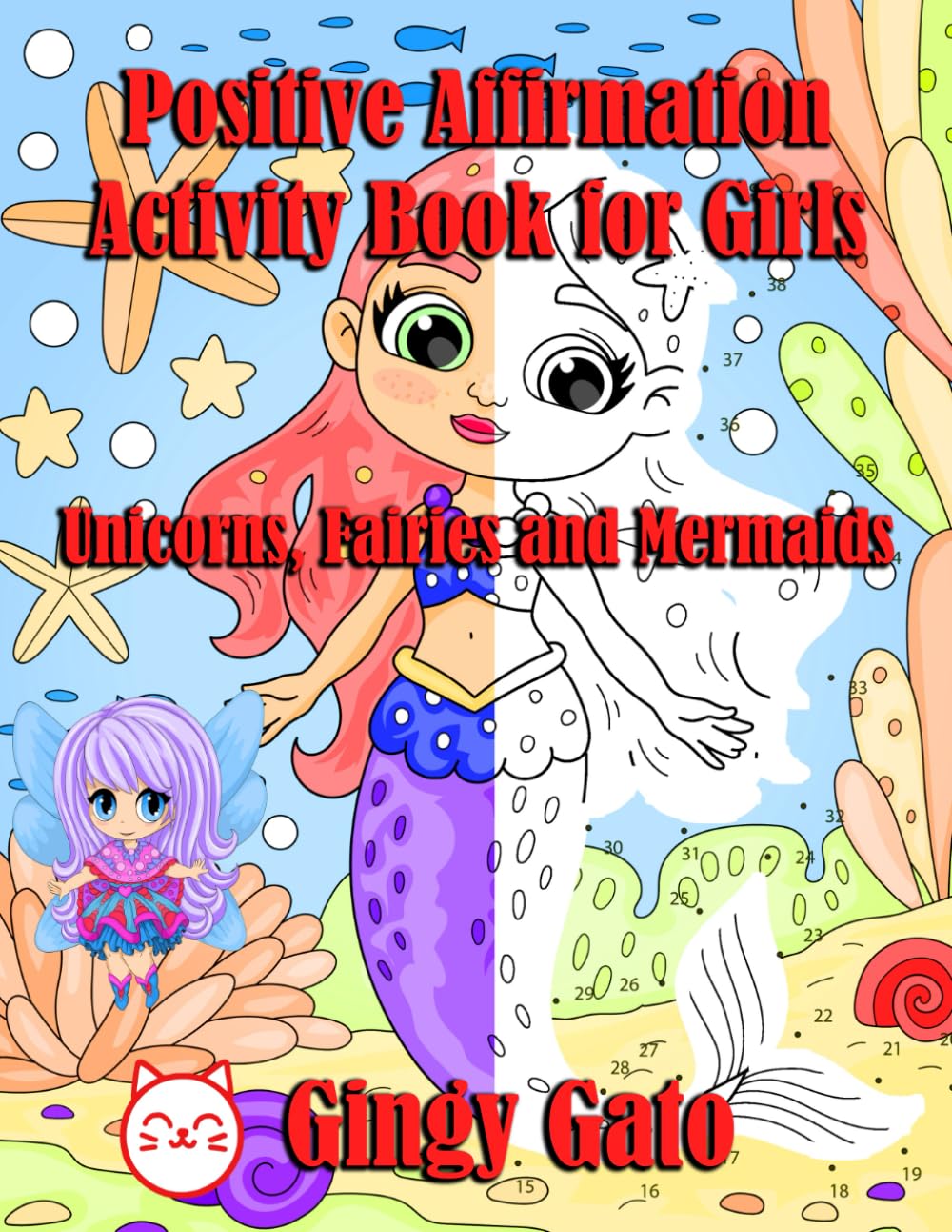 Positive Affirmation Activity Book for Girls: 31 pages of Positive ...