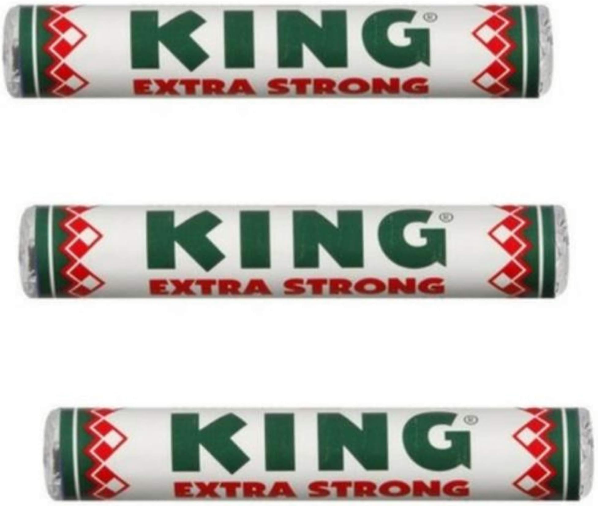 Amazon.com : King Peppermints Extra Strong Mint Candy - (3-Pack ...