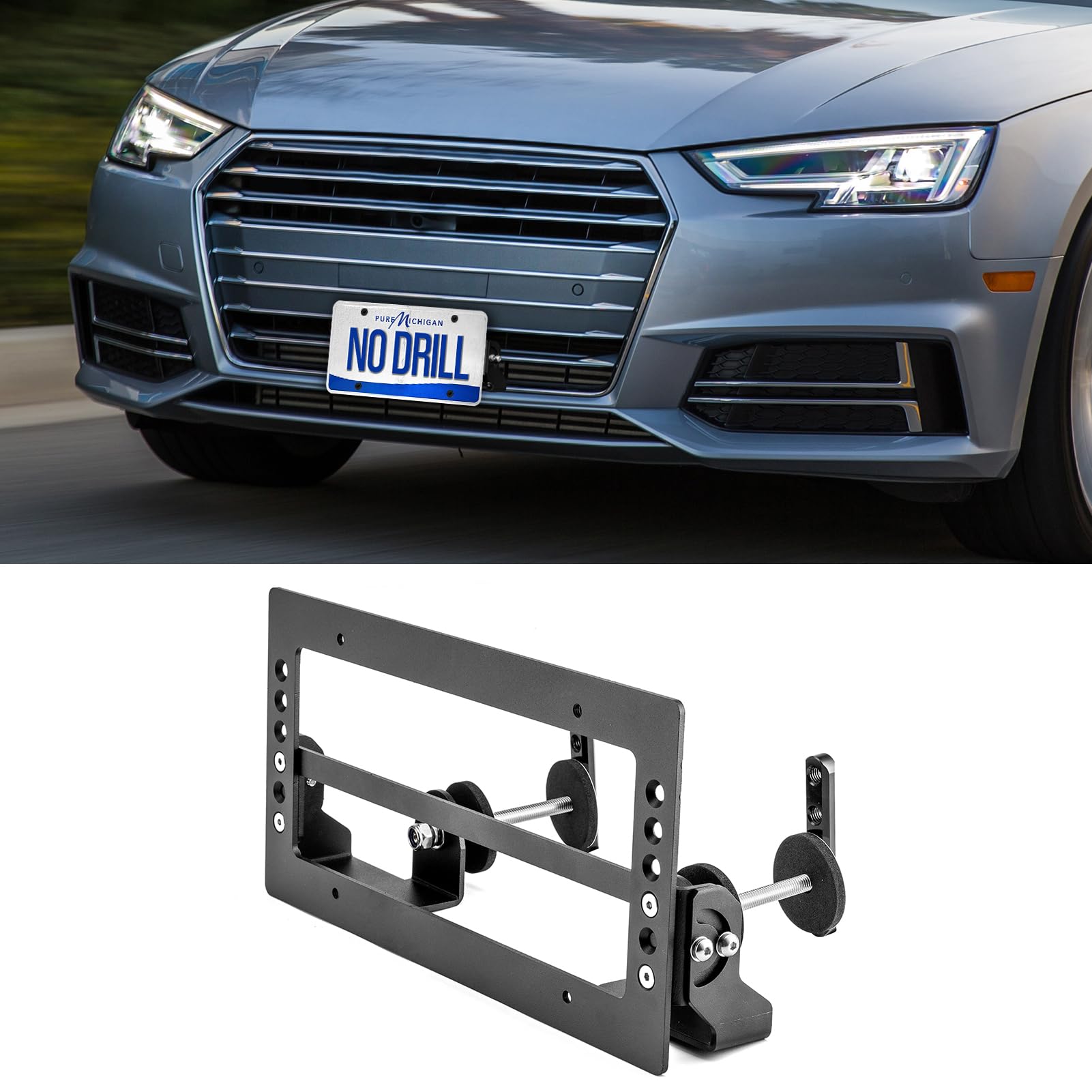 Amazon.com: ROMELACK Grille License Plate Holder Front License Mount ...