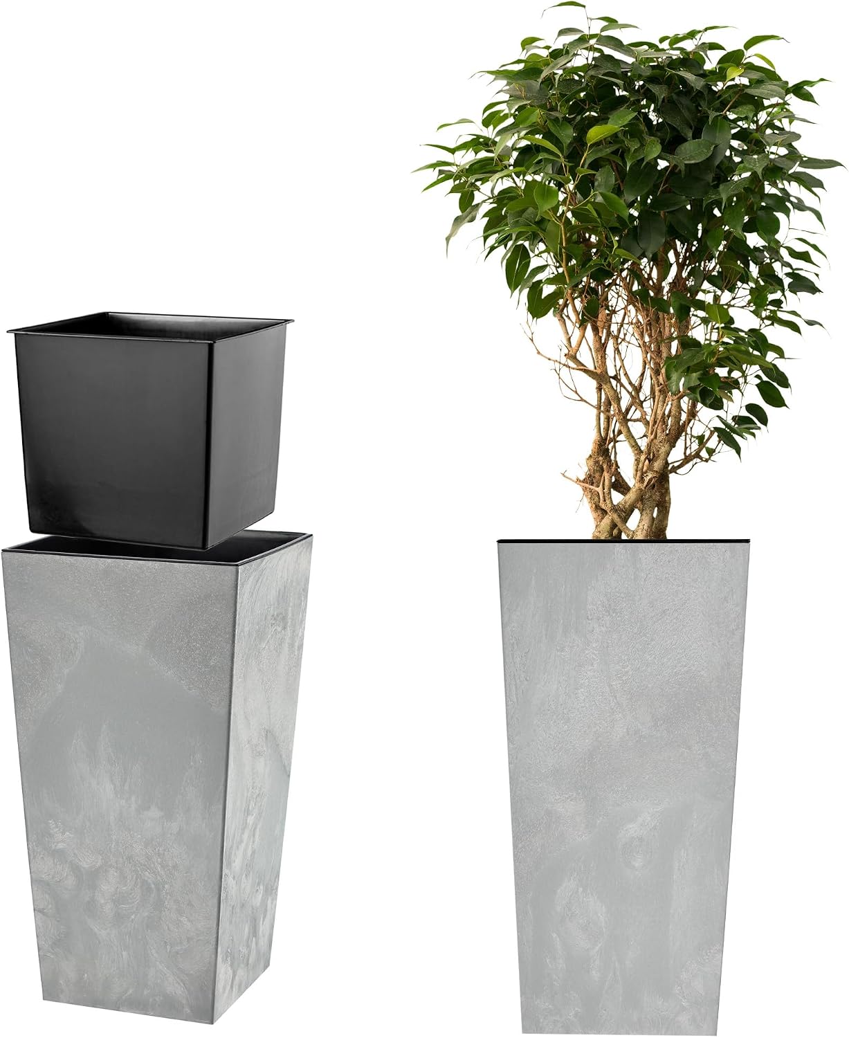 Luxus Blumentopf Mit Innentopf Ebenbild