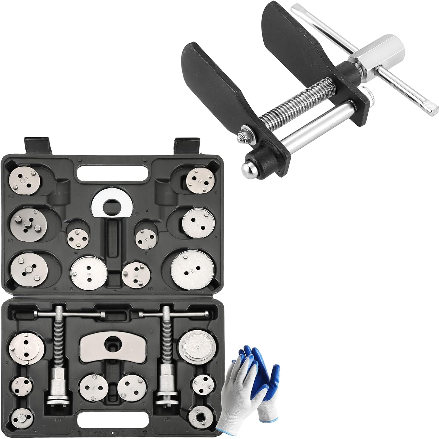 Amazon.com: Acymner 24PCS Disc Brake Caliper Tool Kit, Heavy Duty Disc ...