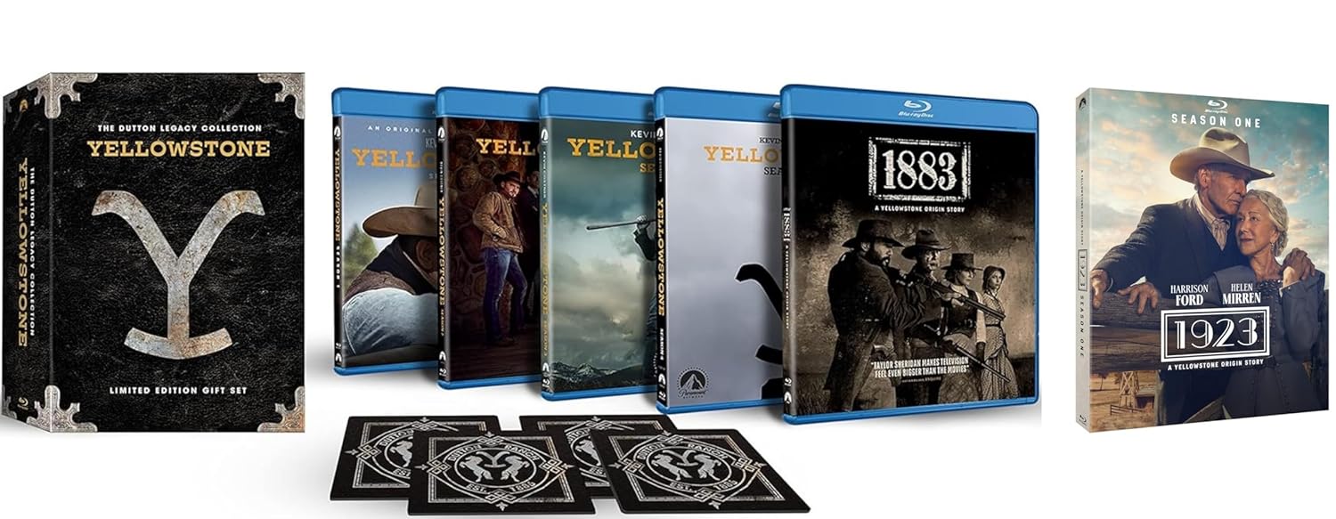 Amazon.com: Yellowstone: The Dutton Legacy Collection Limited Edition ...