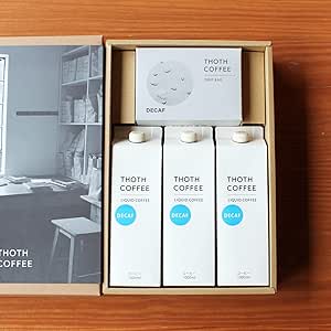 Amazon.co.jp: Tote Coffee Decafe Iced Coffee Gift 3, Sugar-free, 33.8 ...