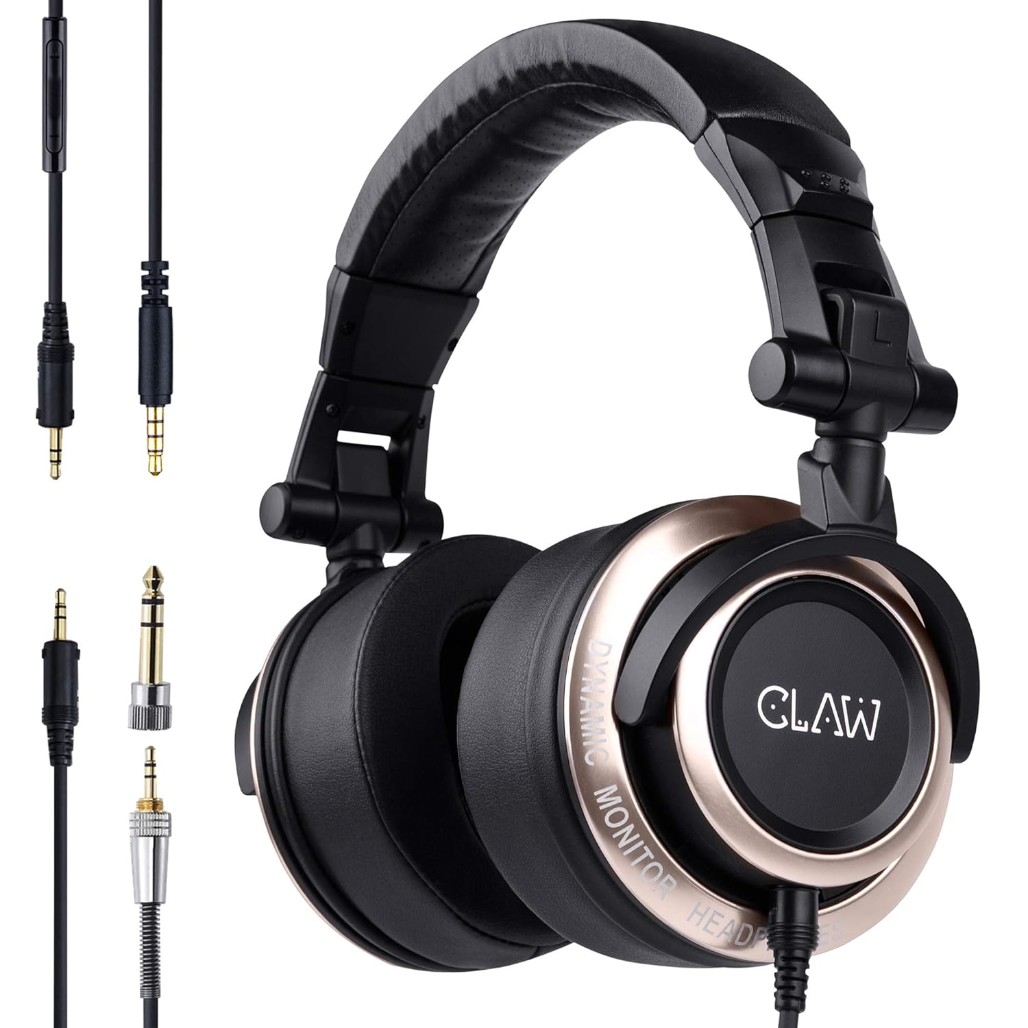 CLAW SM100 Professional Closed Back Studio Monitor & DJ Headphones with ...