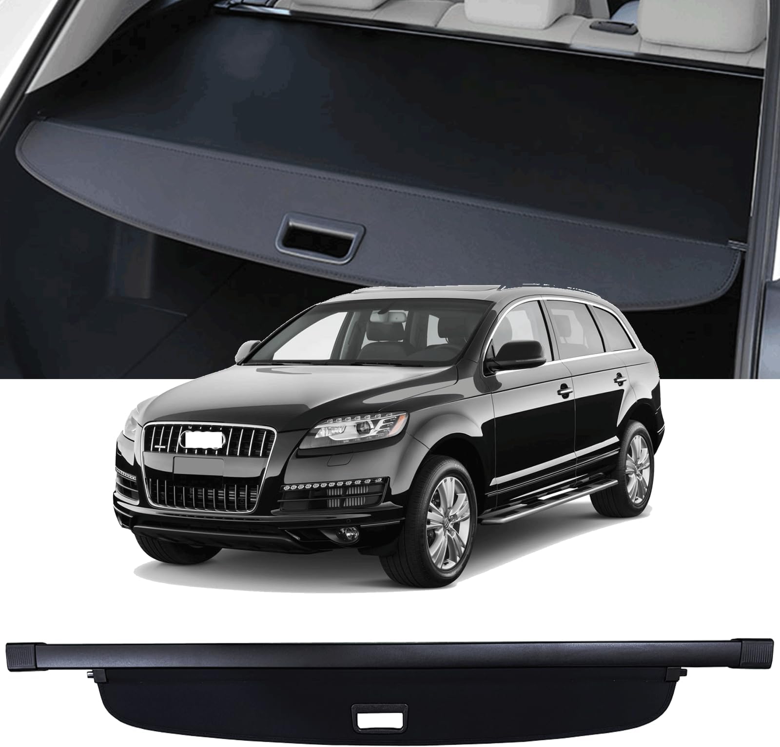 Amazon.com: Retractable Cargo Cover Compatible with Toyota Land Cruiser ...