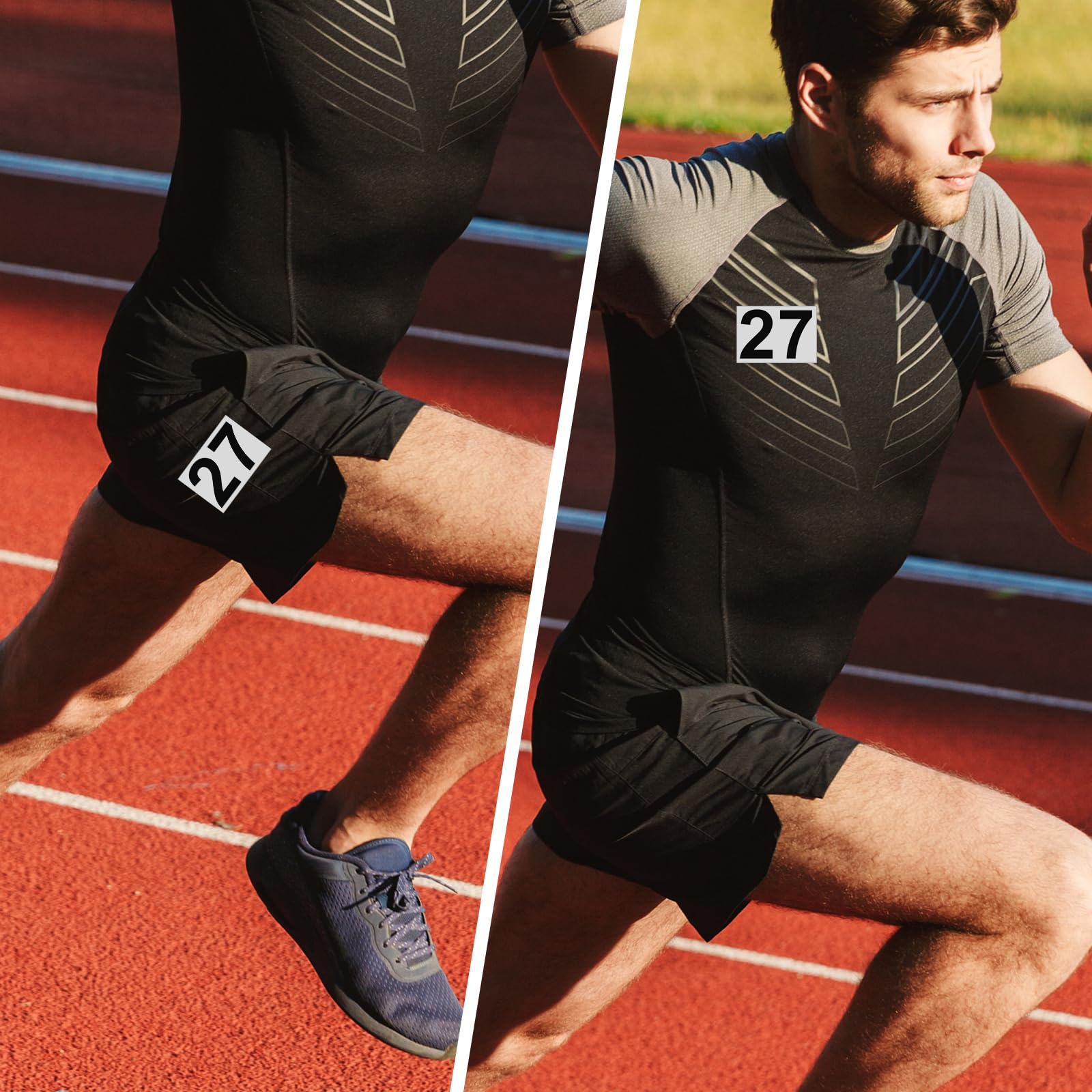 Snapklik.com : 36CM X 24CM Adhesive 19-27 Hip Numbers For Track And ...