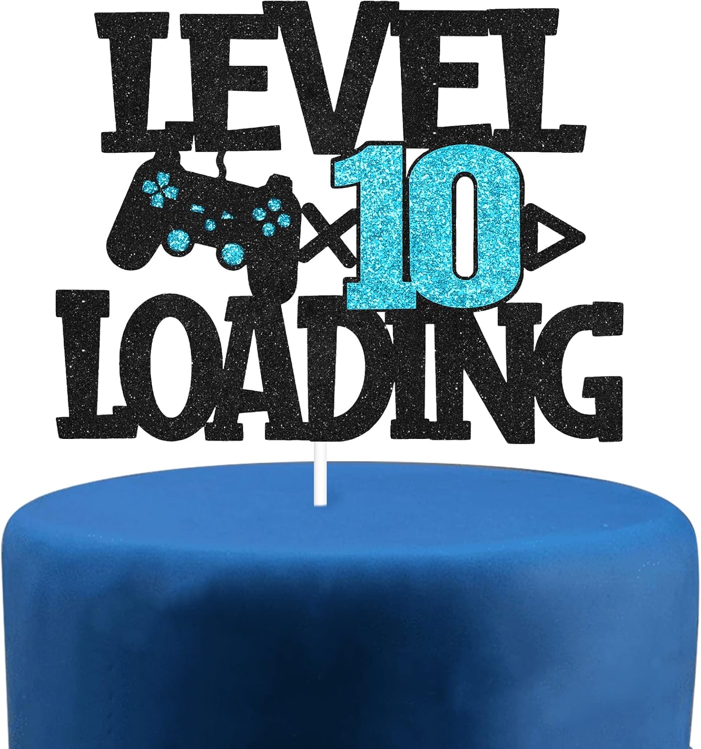 Amazon Video Game Level 10th Loading Birthday Cake Topper Video amazon-video-game-level-10th-loading-birthday-cake-topper-video