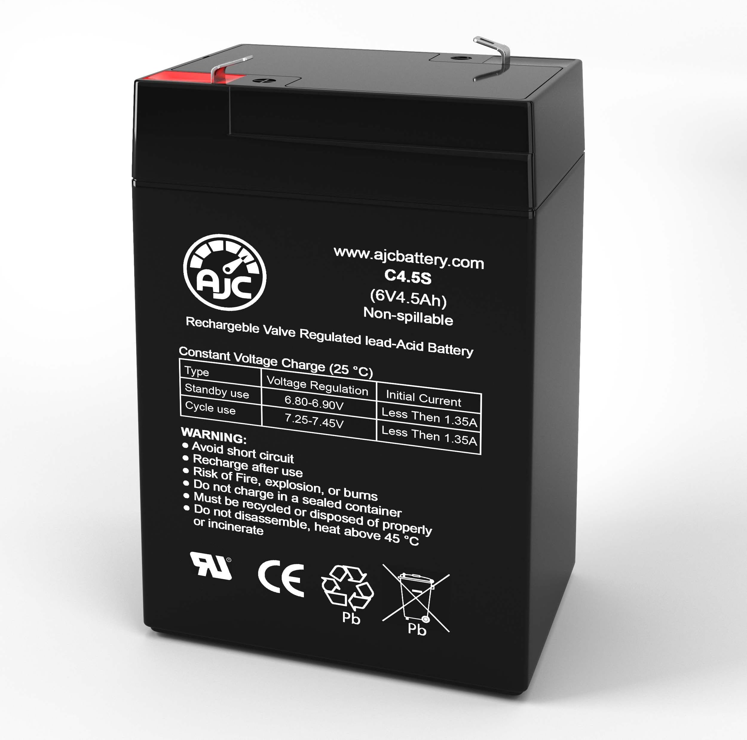 Amazon.com: Casil 6V Battery Rechargeable - 6 Volt Battery Compatible ...