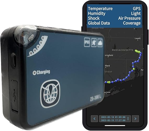Amazon.com: UBITracer MULTI-SENSOR GPS: GPS + Temperature, Humidity ...