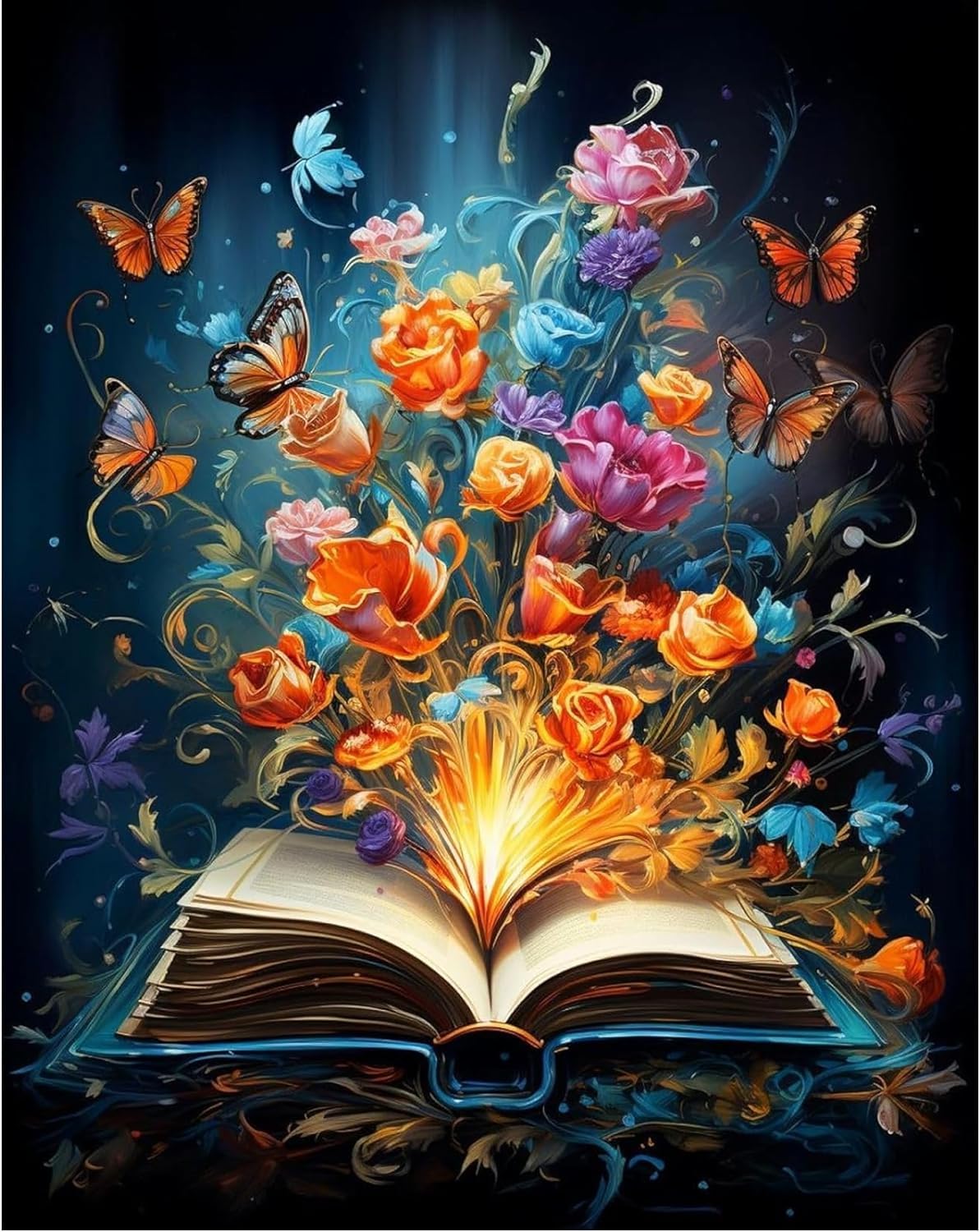 EmptyZ DIY Oil Painting, Paint by Number Kits on Canvas, Painting for ...