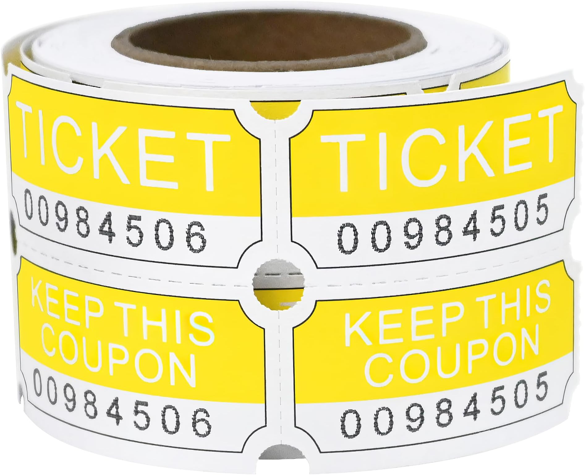 Amazon.com : L LIKED 1500 Raffle Tickets Roll, 3 Assorted Colors, 1x2 ...