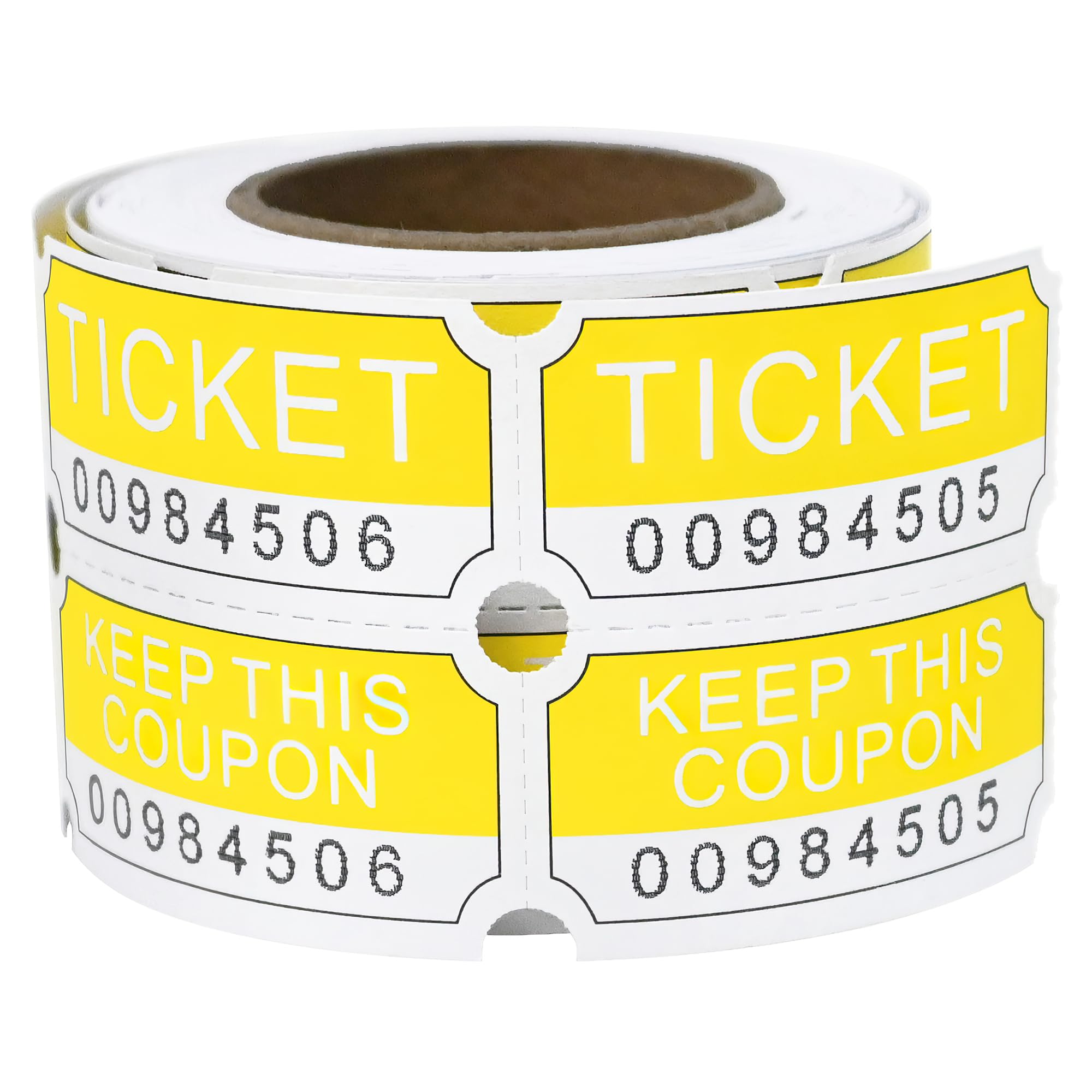 Snapklik.com : L LIKED 250 Raffle Tickets Rolls,Yellow